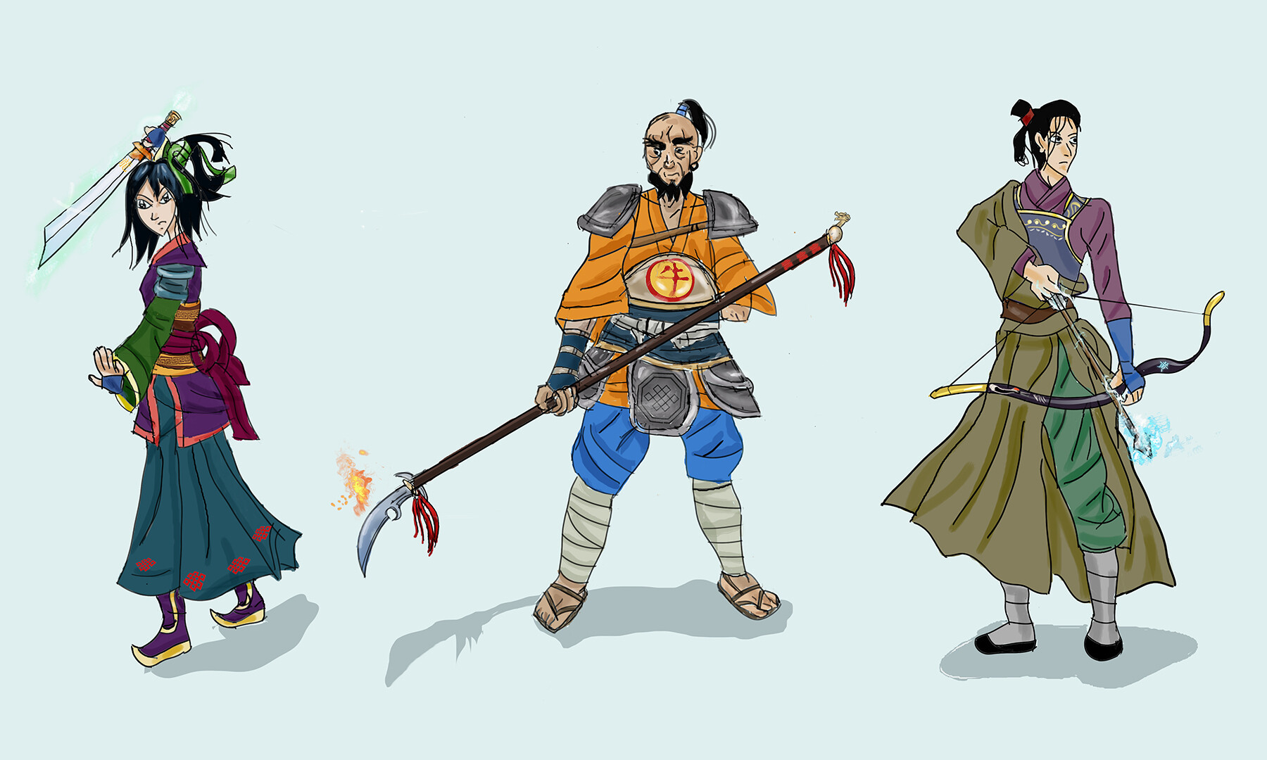 ArtStation - Three weapons