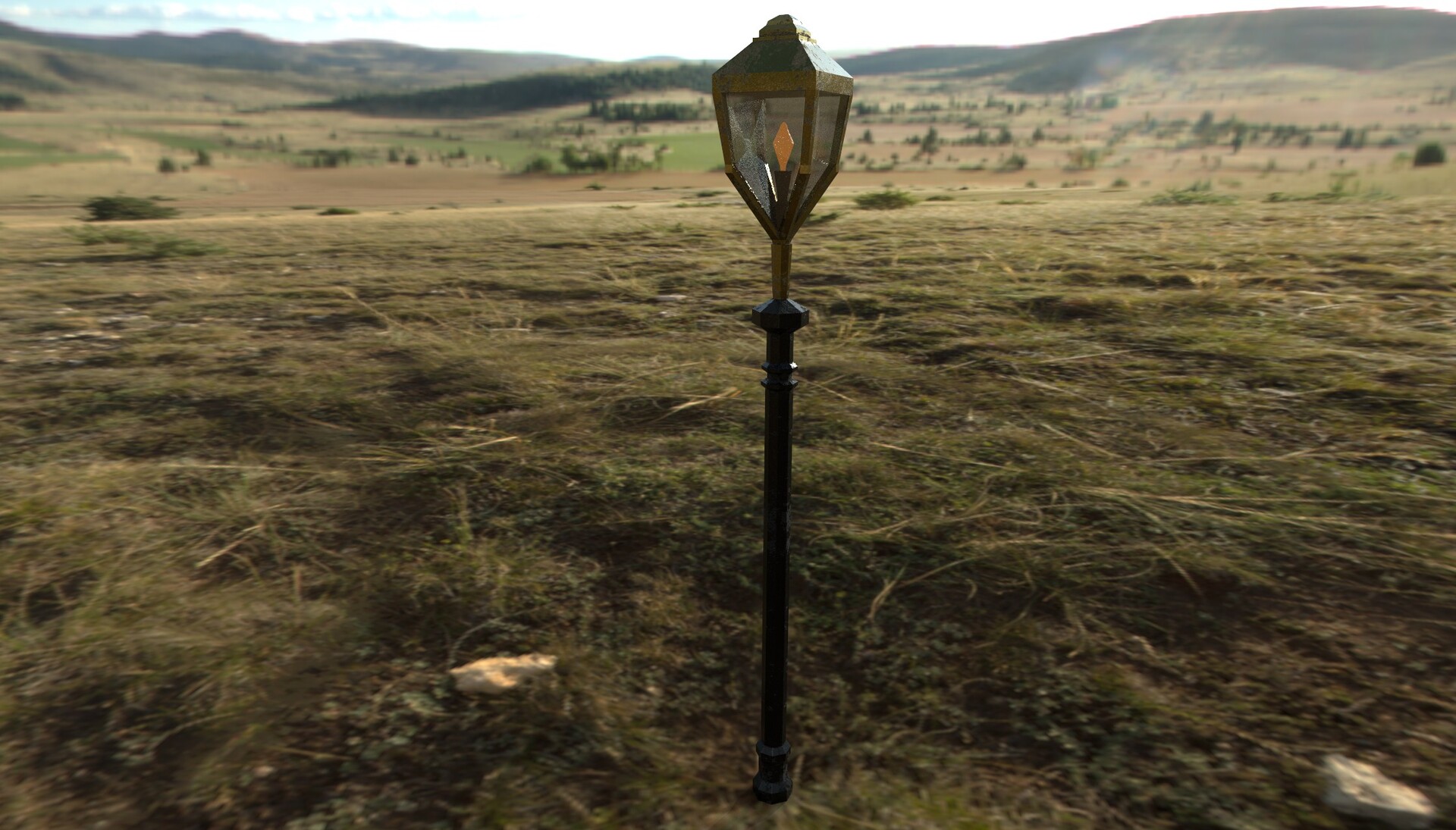 David Driver-Gomm - Old Lamp Prop