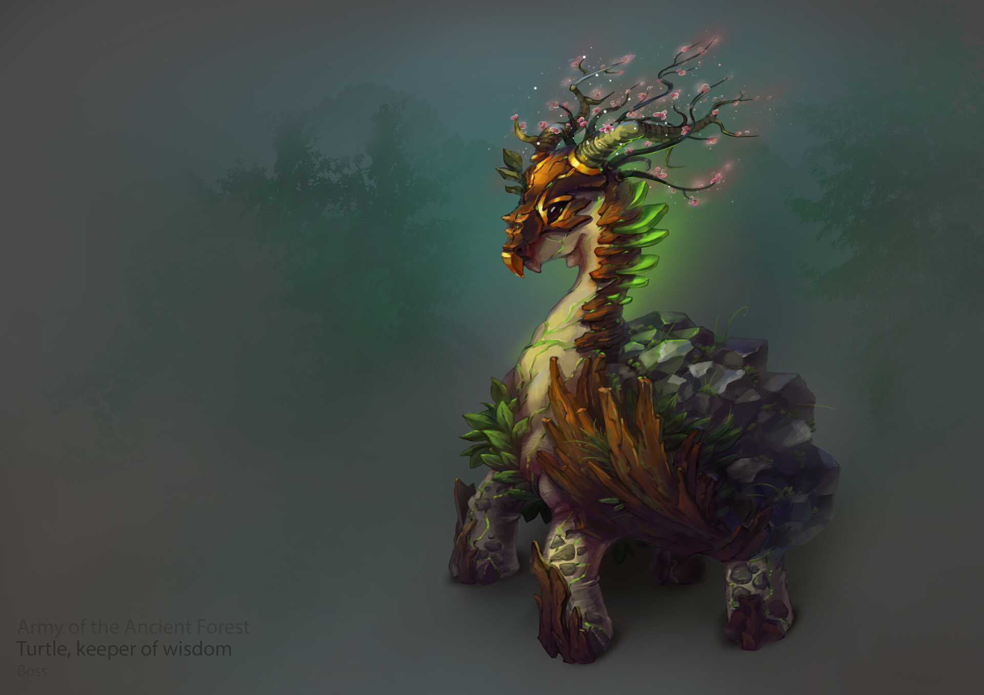 ArtStation - Turtle, keeper of wisdom