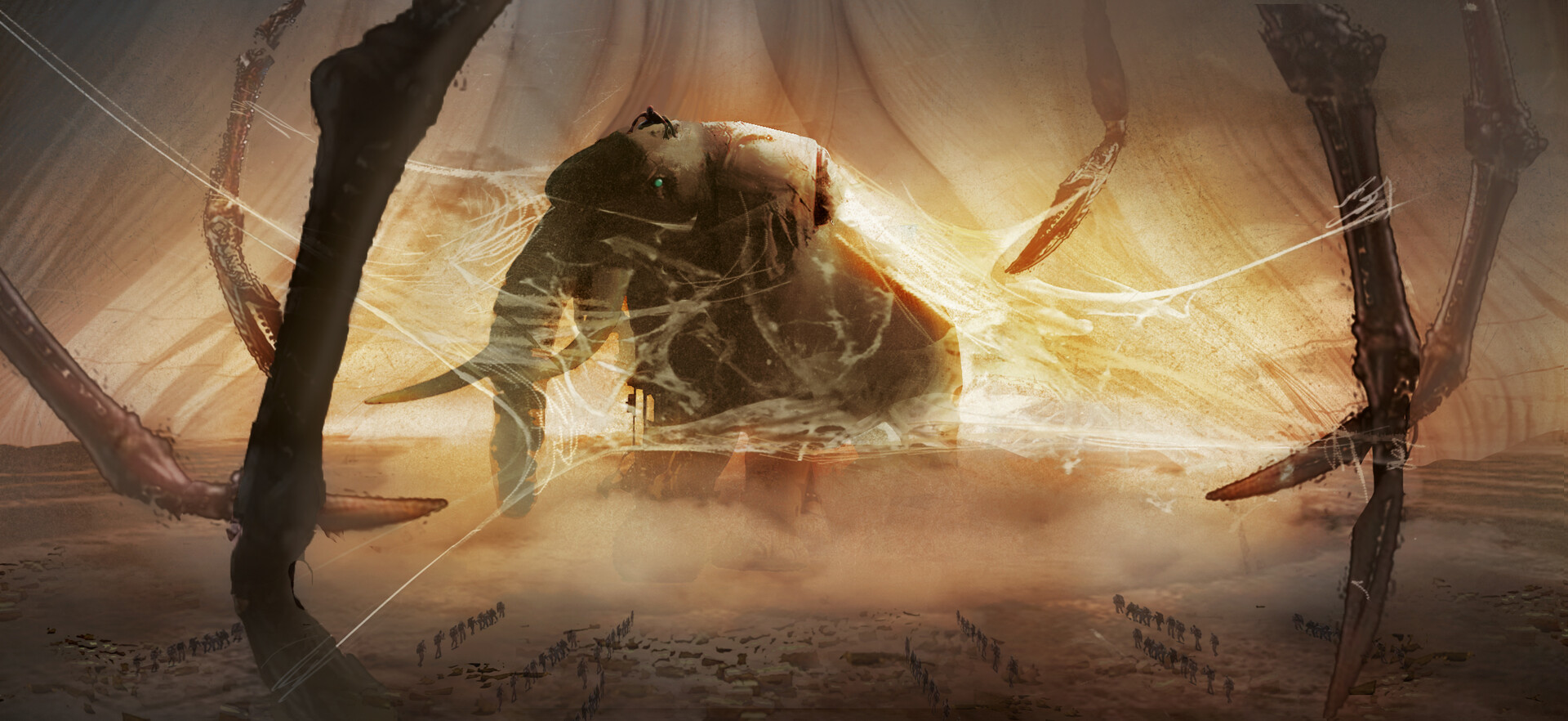 ArtStation - Spider Man with Alien Elephant