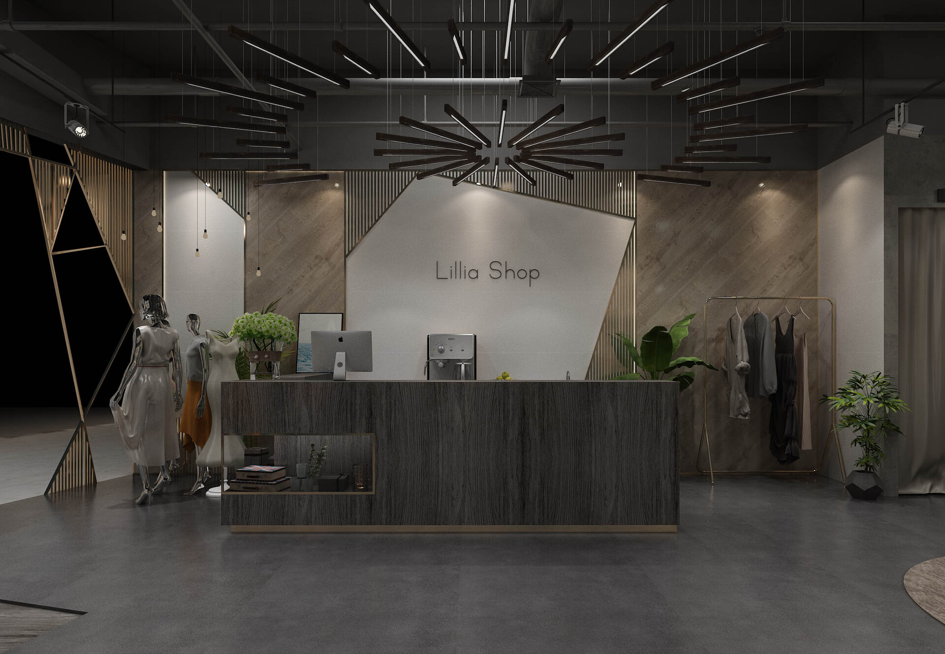 ArtStation - Fashion Shop