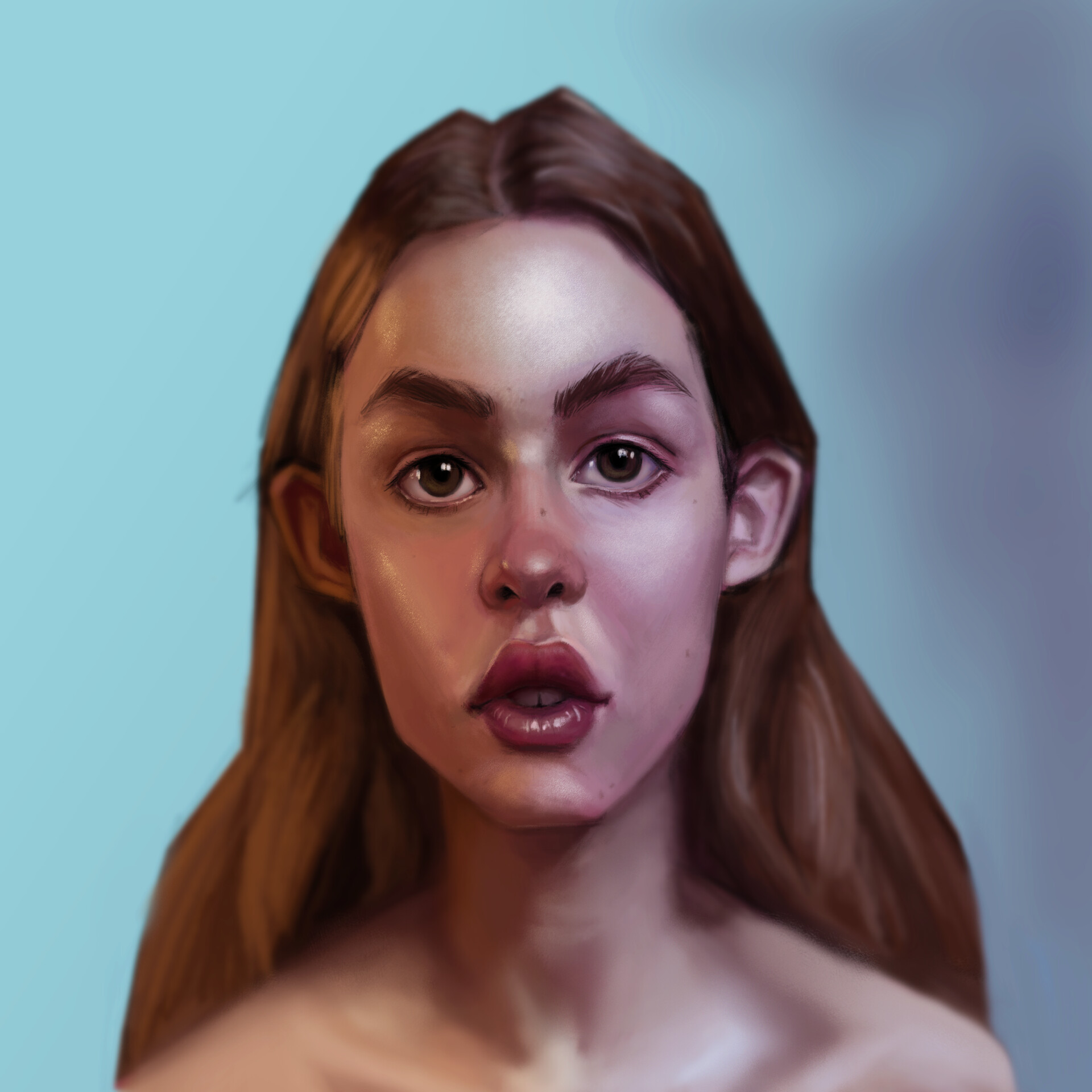 ArtStation - Portrait study 07 - 2020