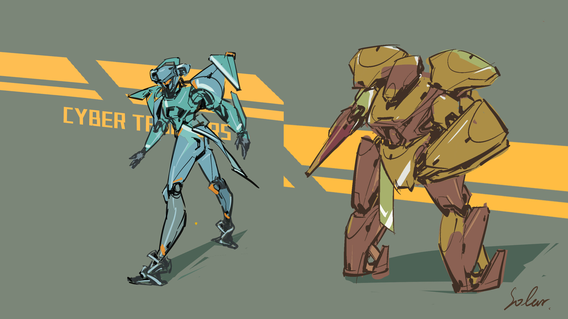 ArtStation - CYBER TROOPERS