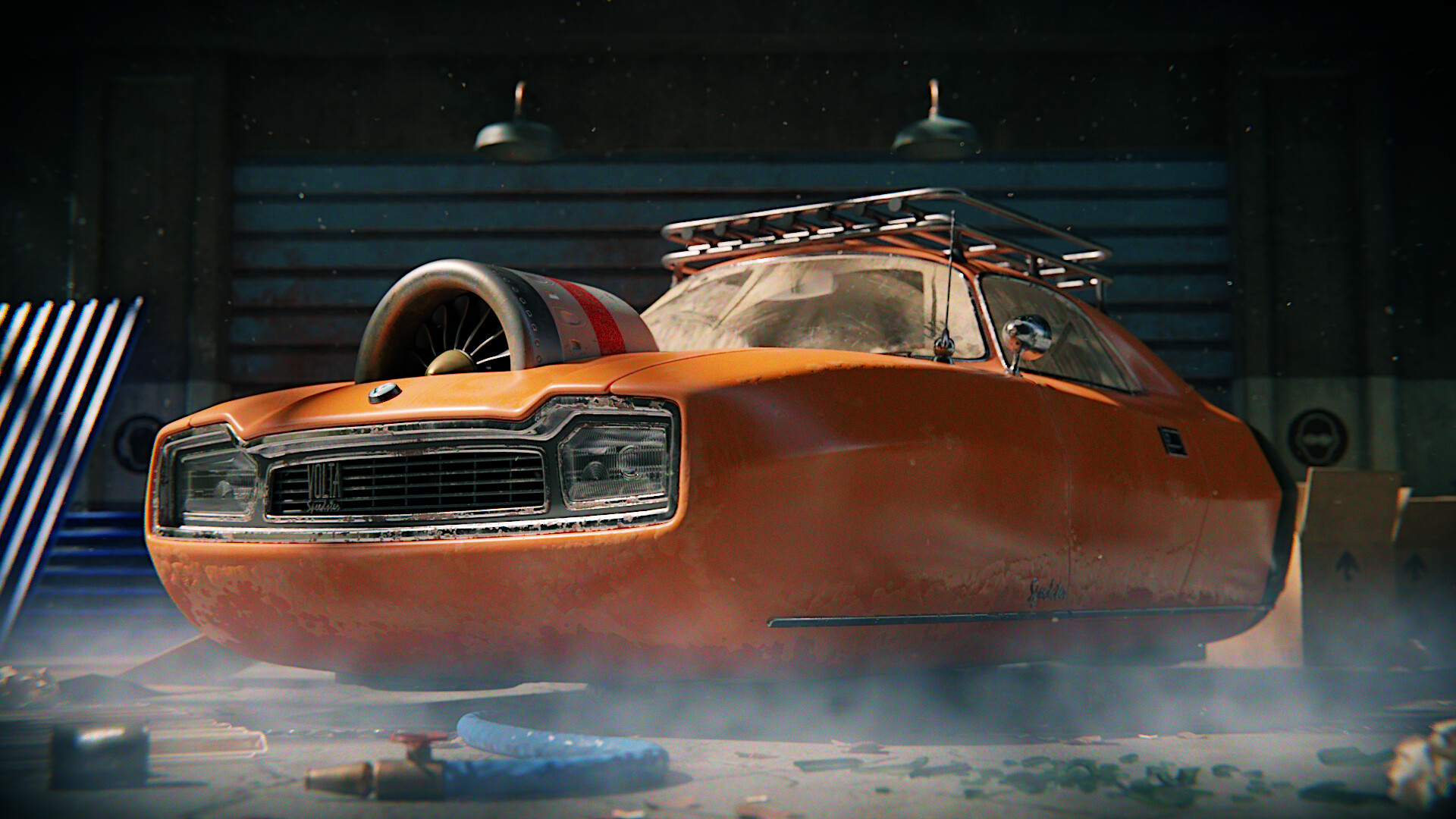 ArtStation - Volta Speedster Hover Car