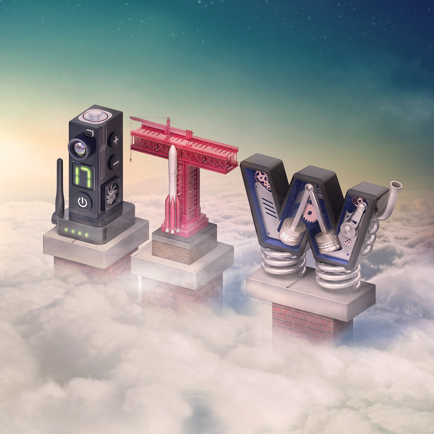 ArtStation - Interact with Today's World [Event Poster]