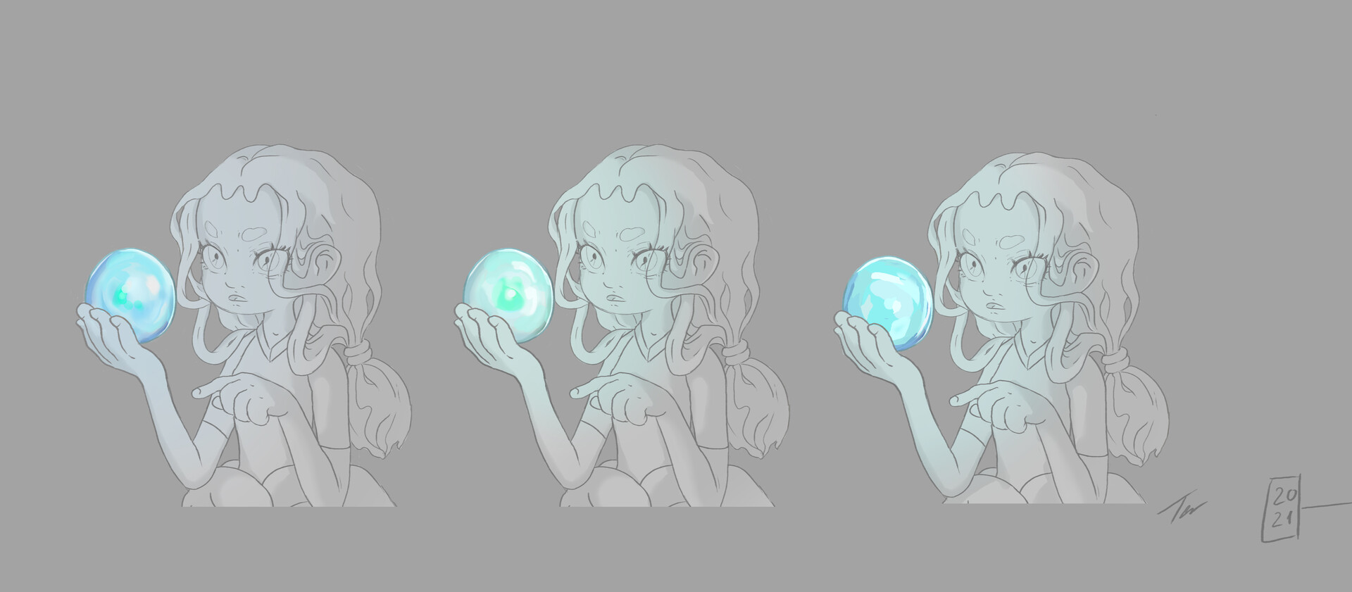 ArtStation - Blue Sphere