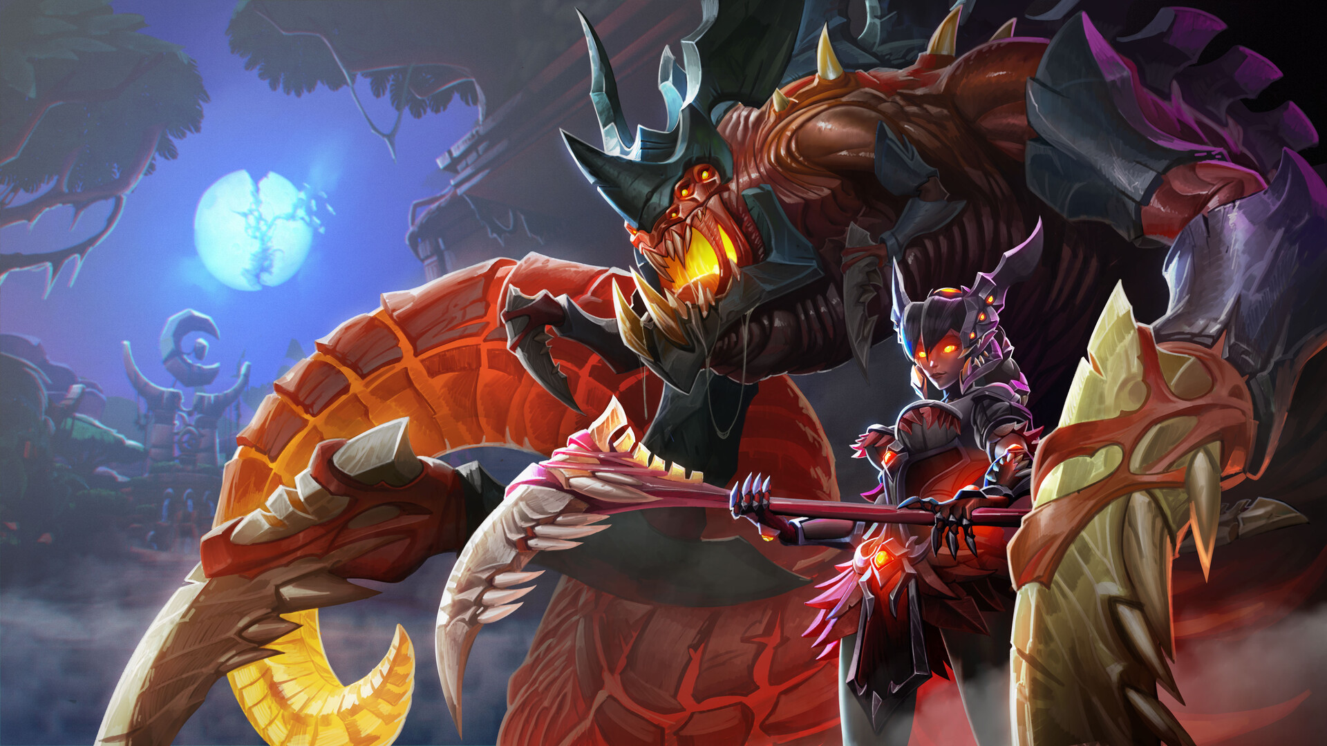 ArtStation - Yagorath and Vora, Thunder Brush