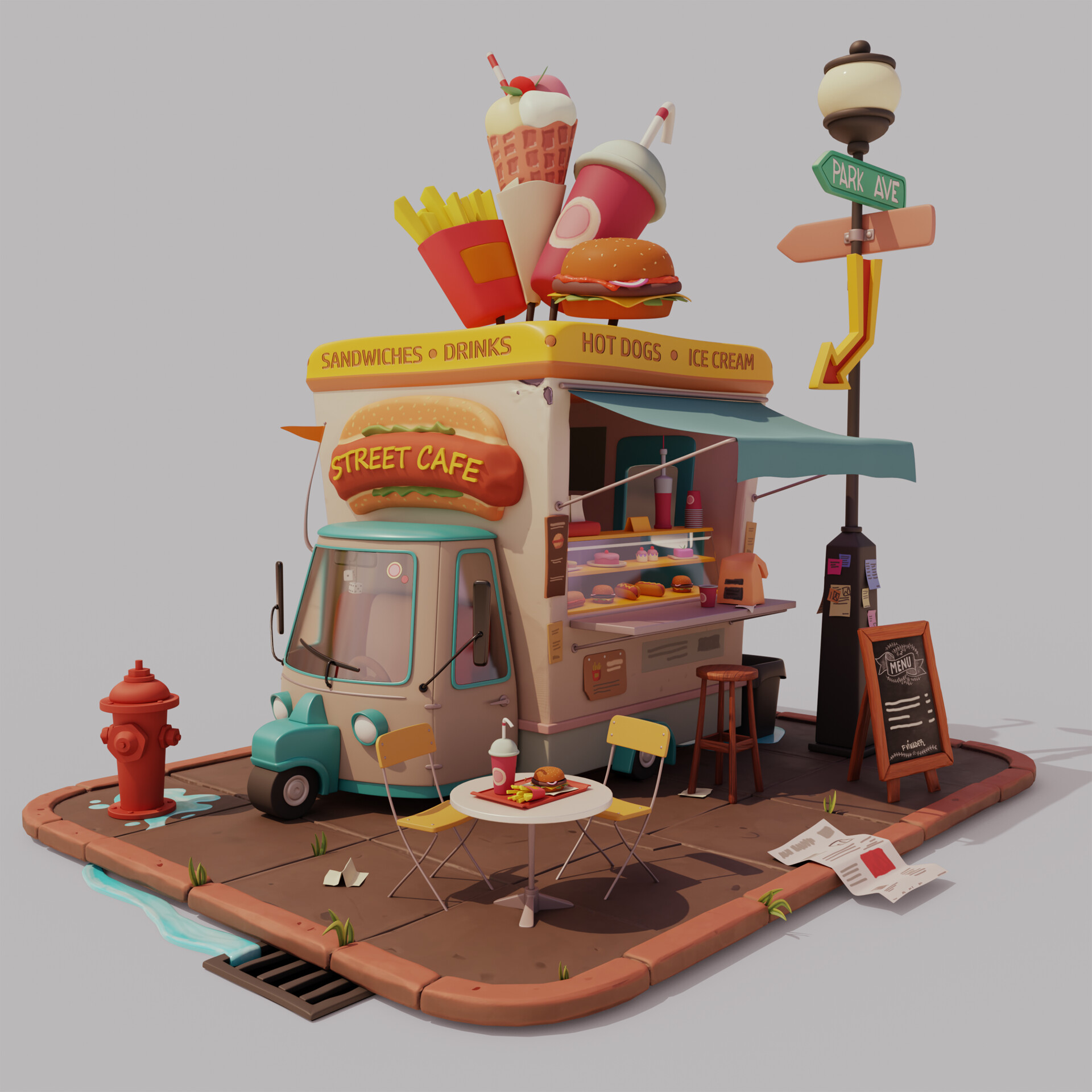 ArtStation - Food Truck