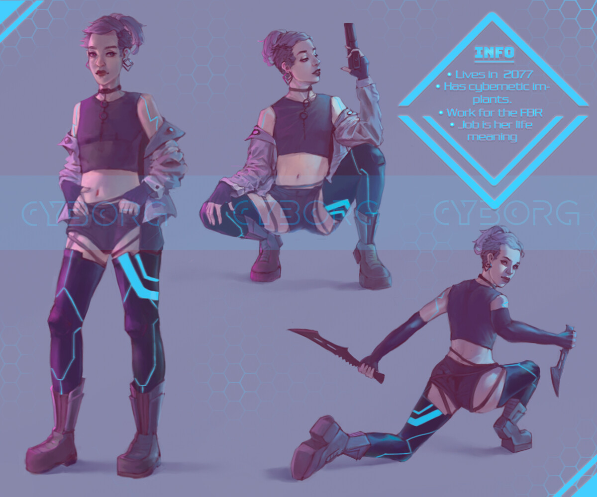 ArtStation - Cyberpank OC