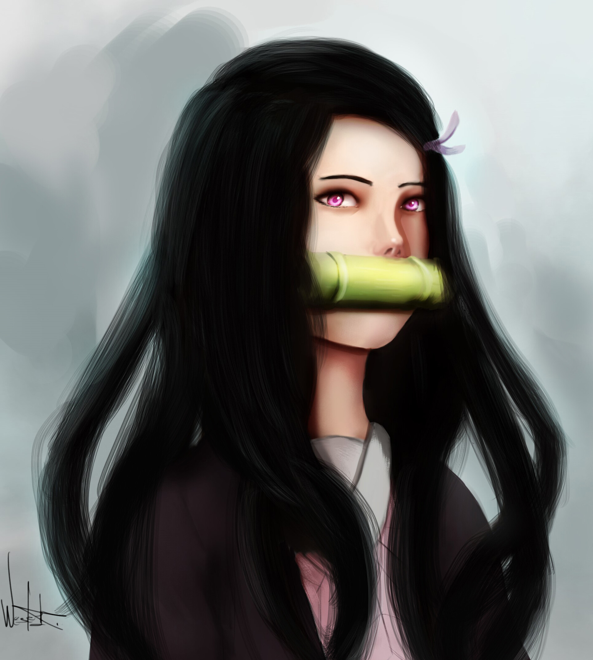 ArtStation - Nezuko - Demon Slayer