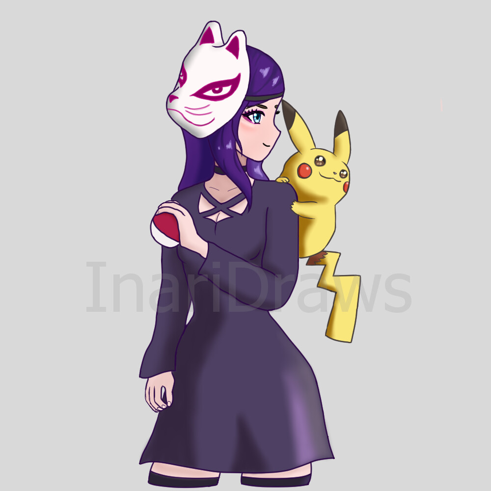 ArtStation - Me as a Pokemon Trainer!