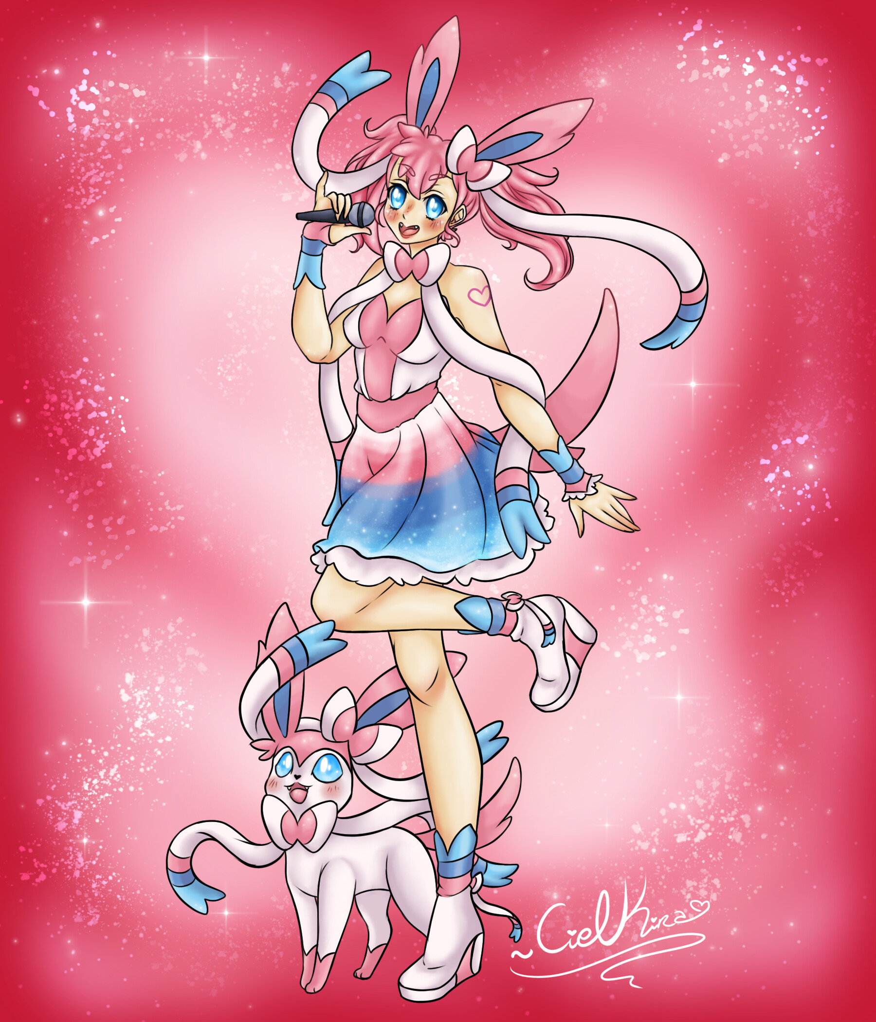 Human Sylveon
