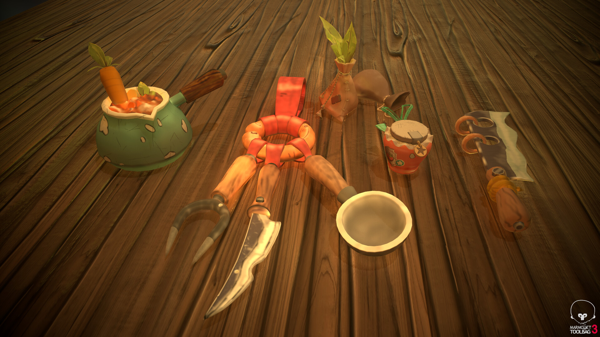 ArtStation - Dwarven Cookware