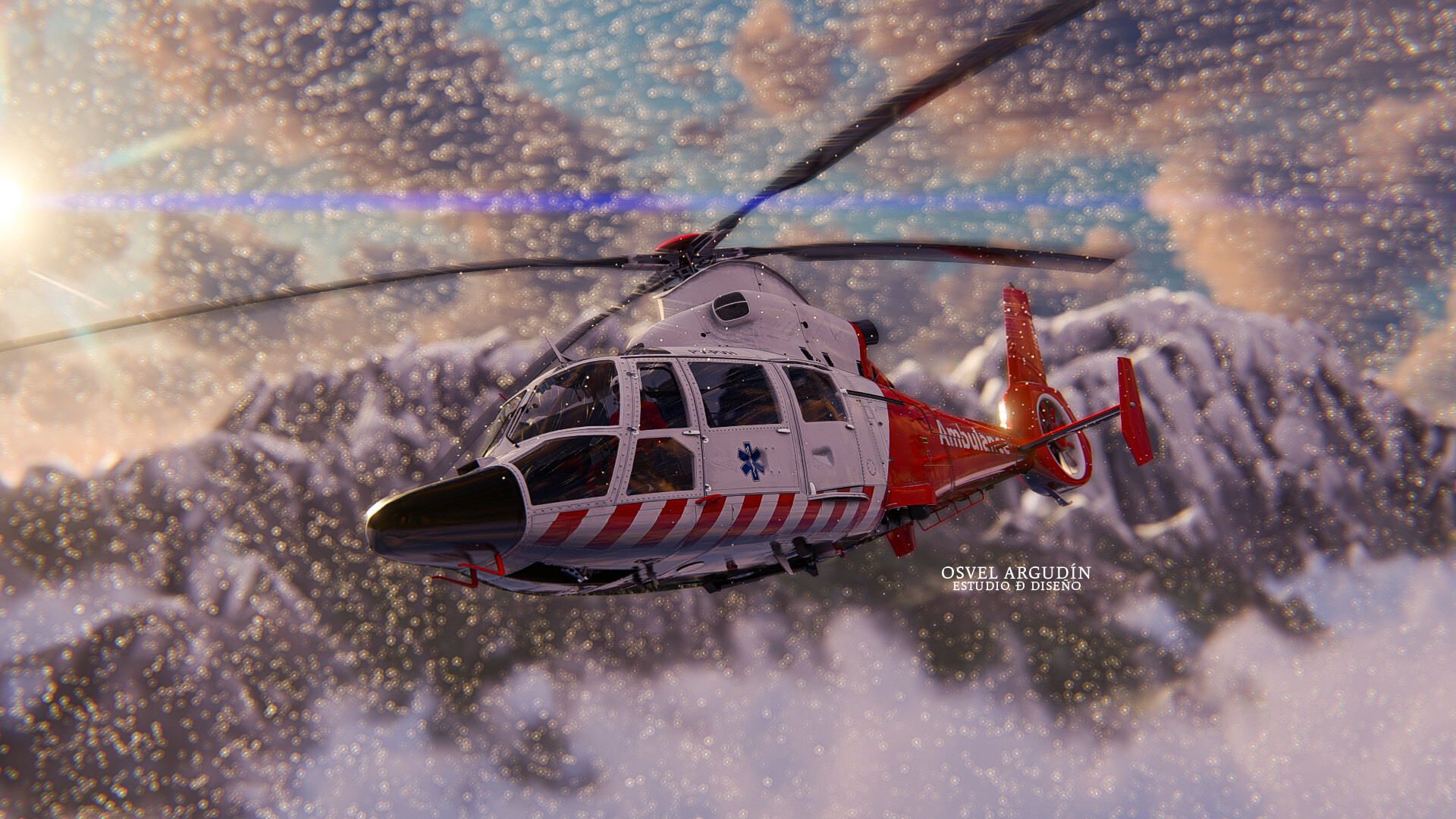 ArtStation - Rescue Helicopter