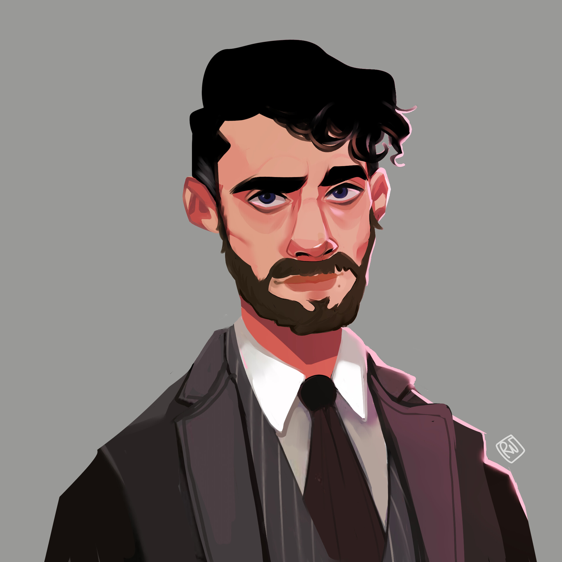 how to draw semi realistic characters