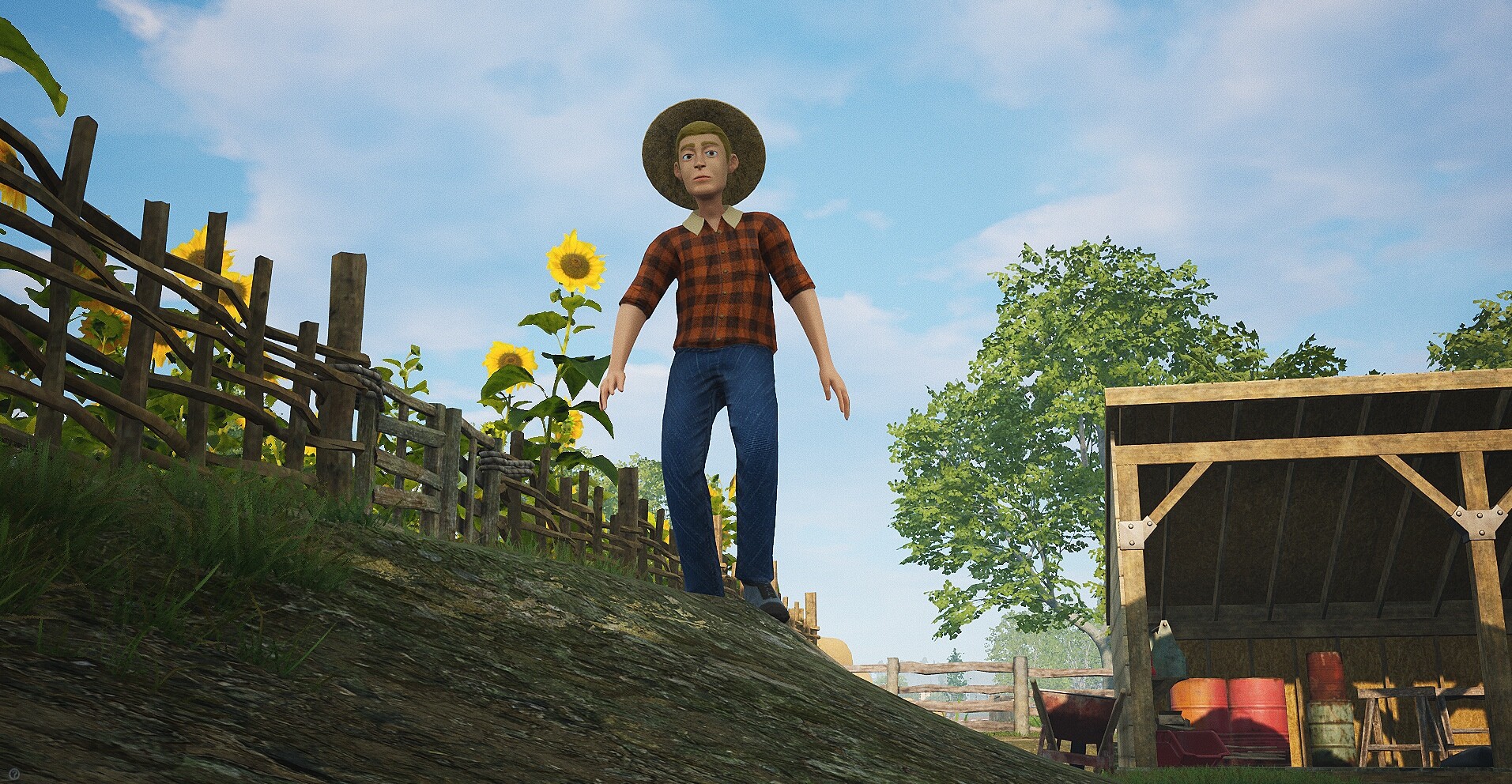 ArtStation - Quiet Farm - The Game