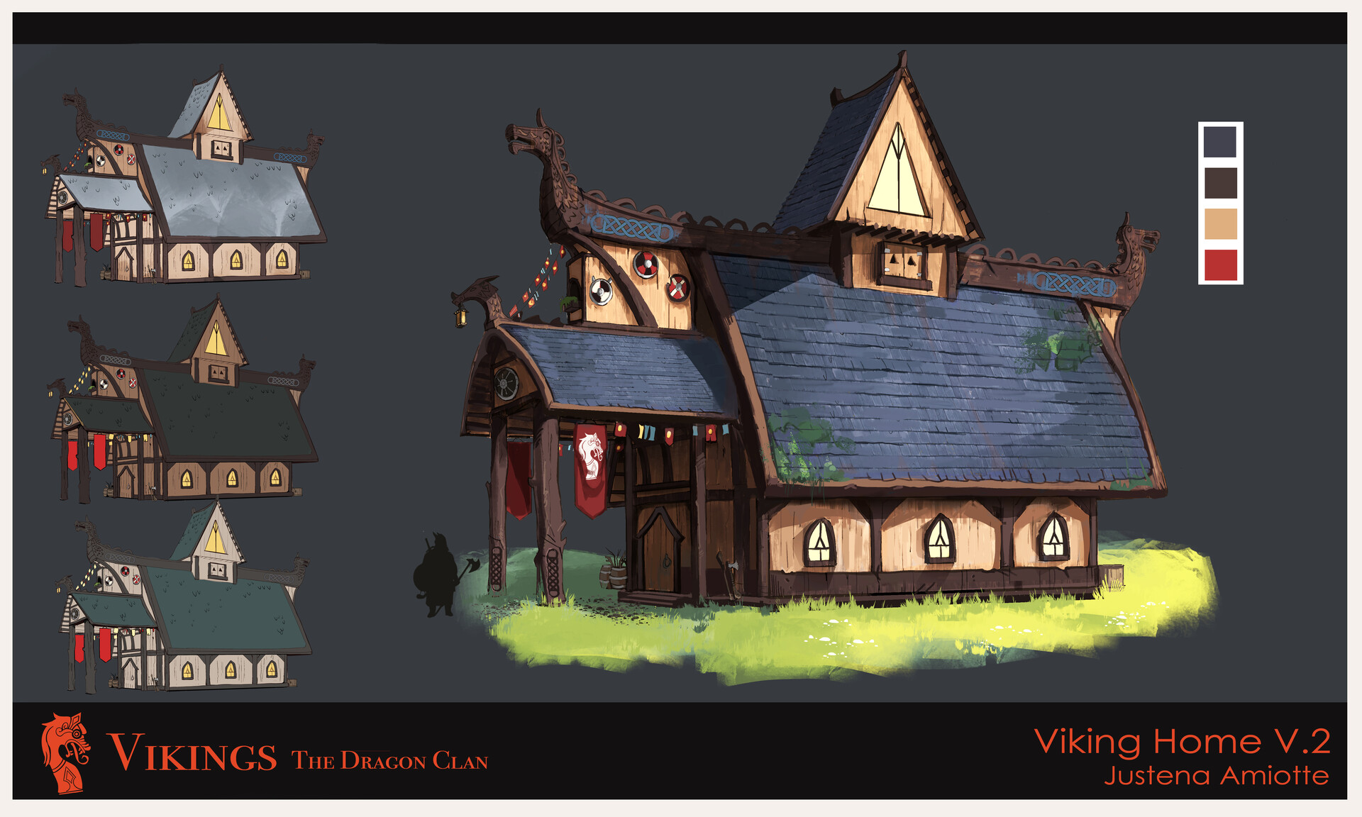 ArtStation - Viking House