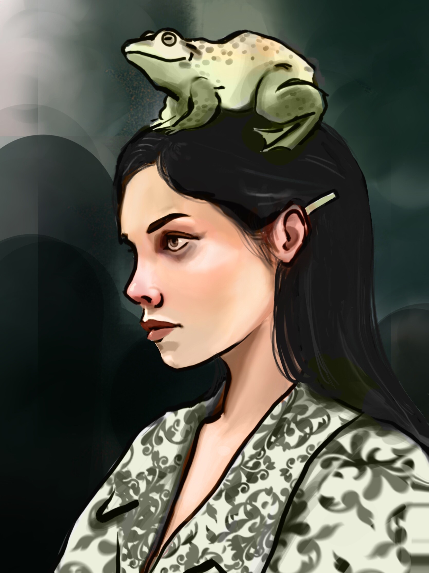 ArtStation - Froggy Girl