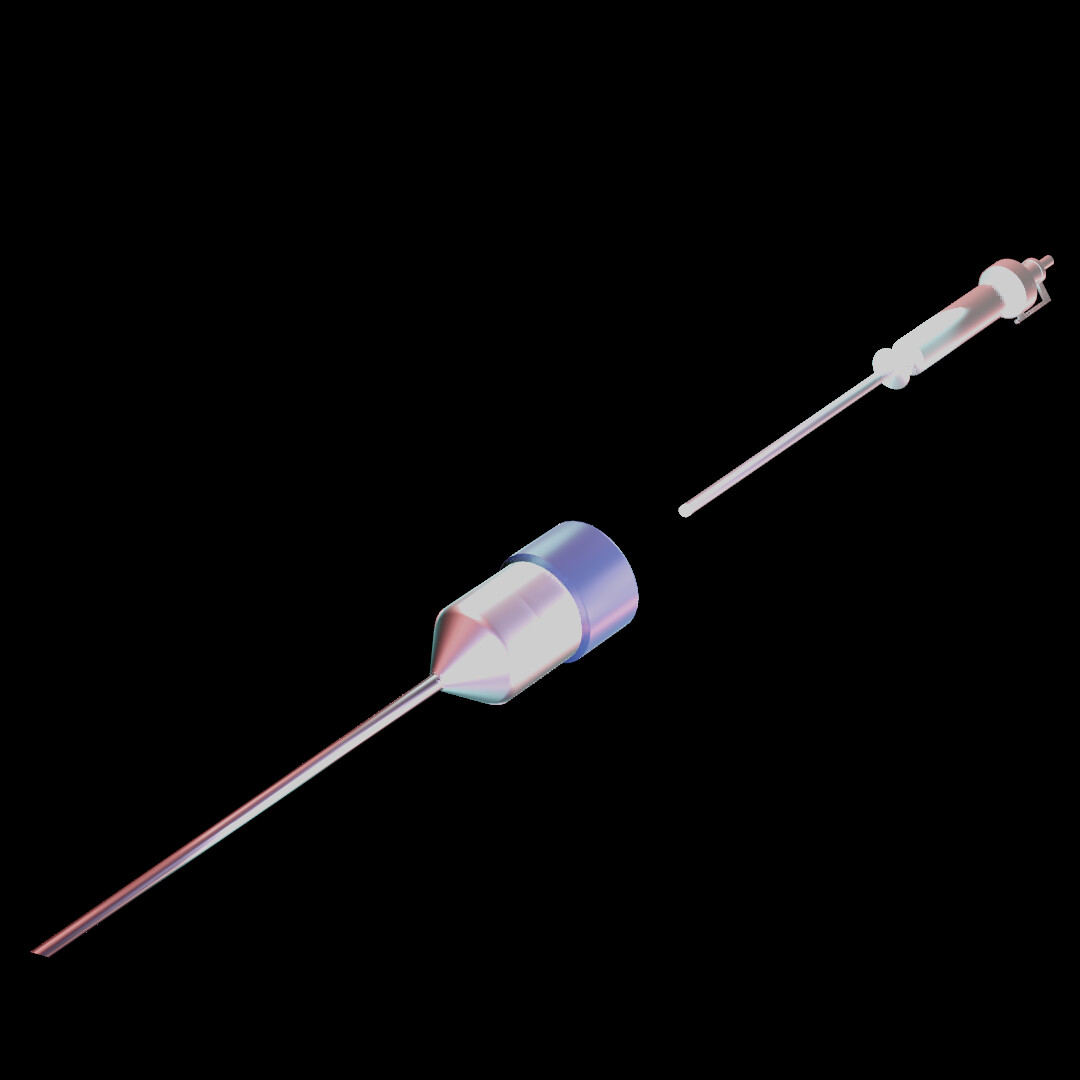 ArtStation - Medical needle prop