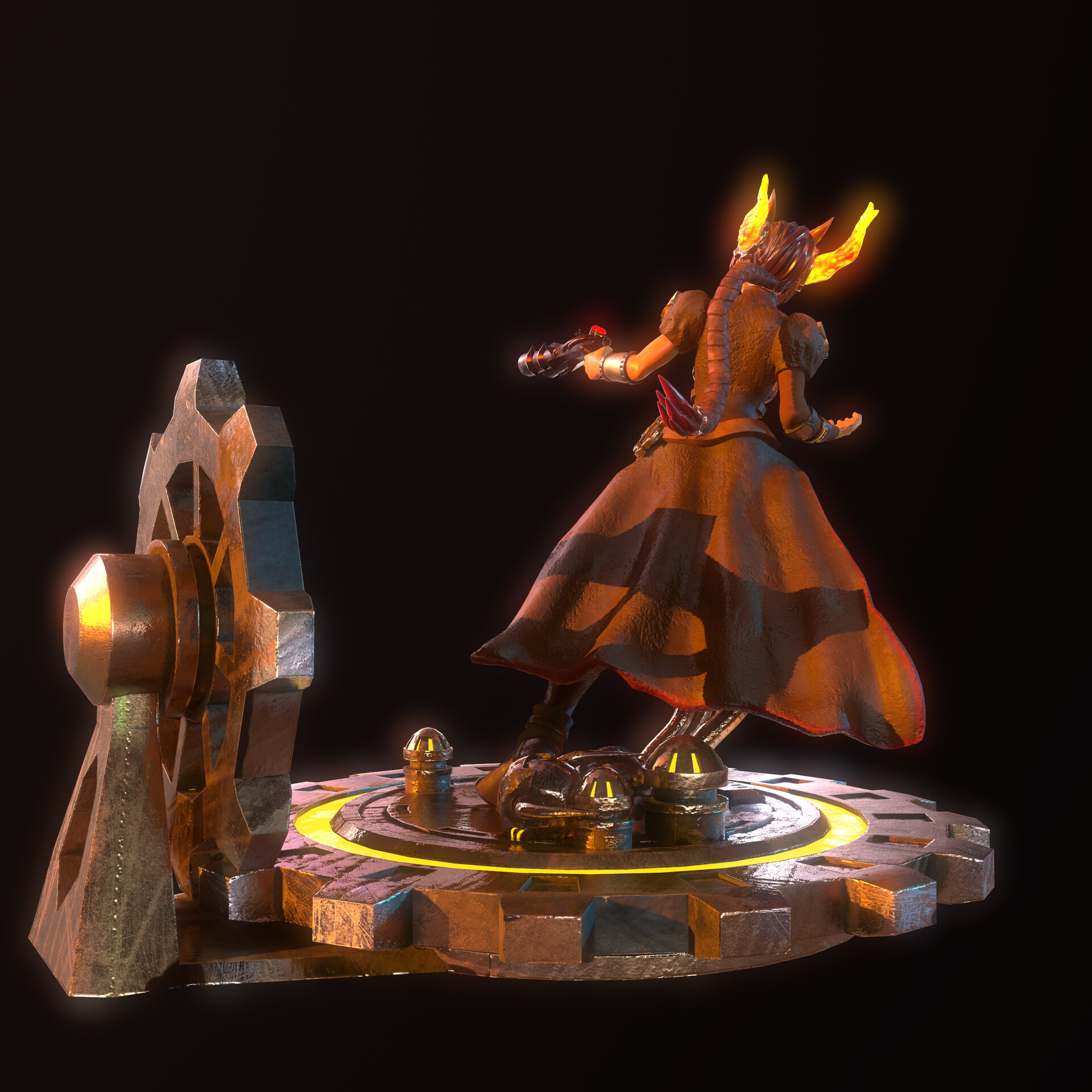 Guardians Destiny Art - Battle Ready Lisetta