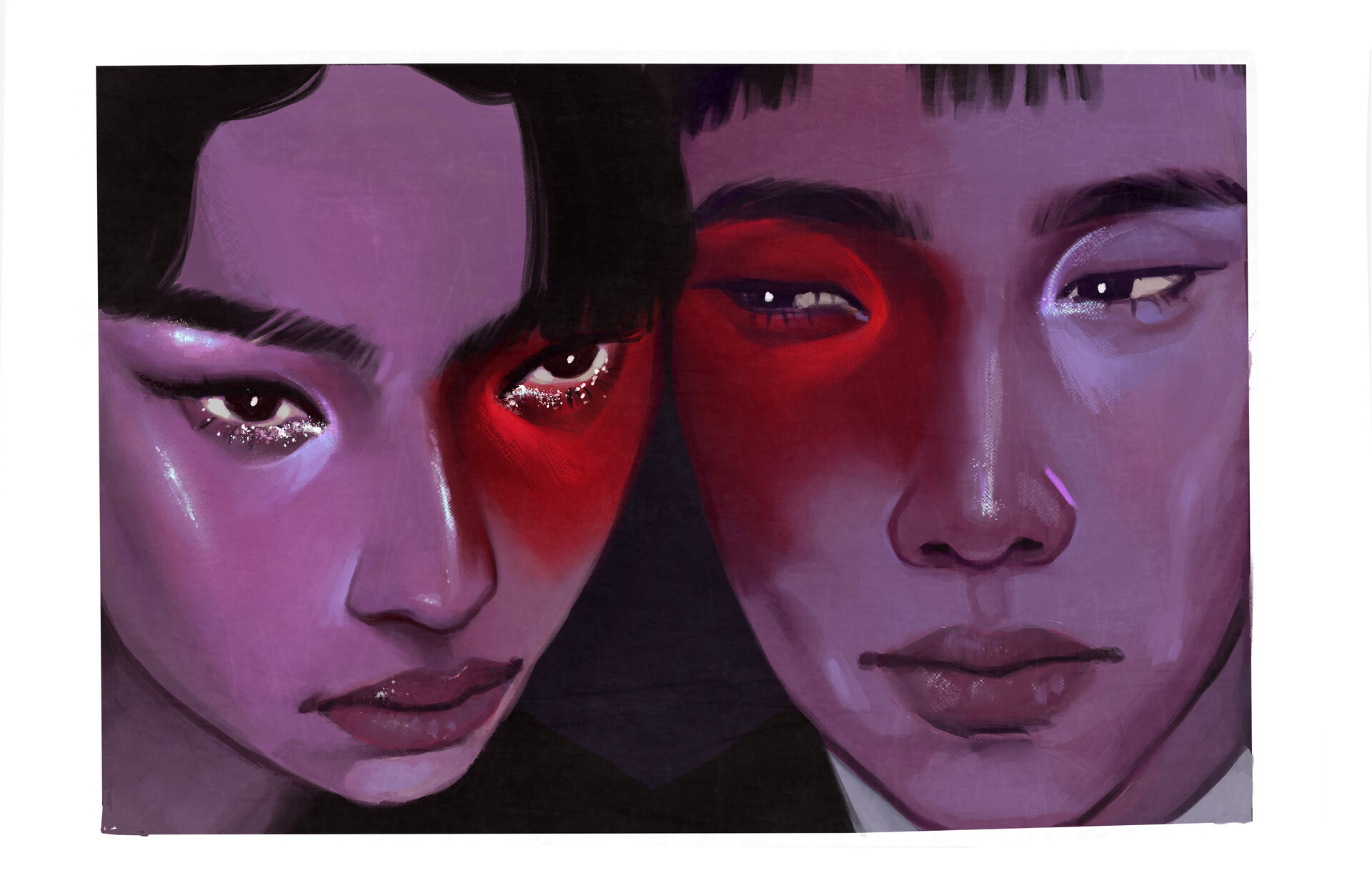 ArtStation - purple t wins