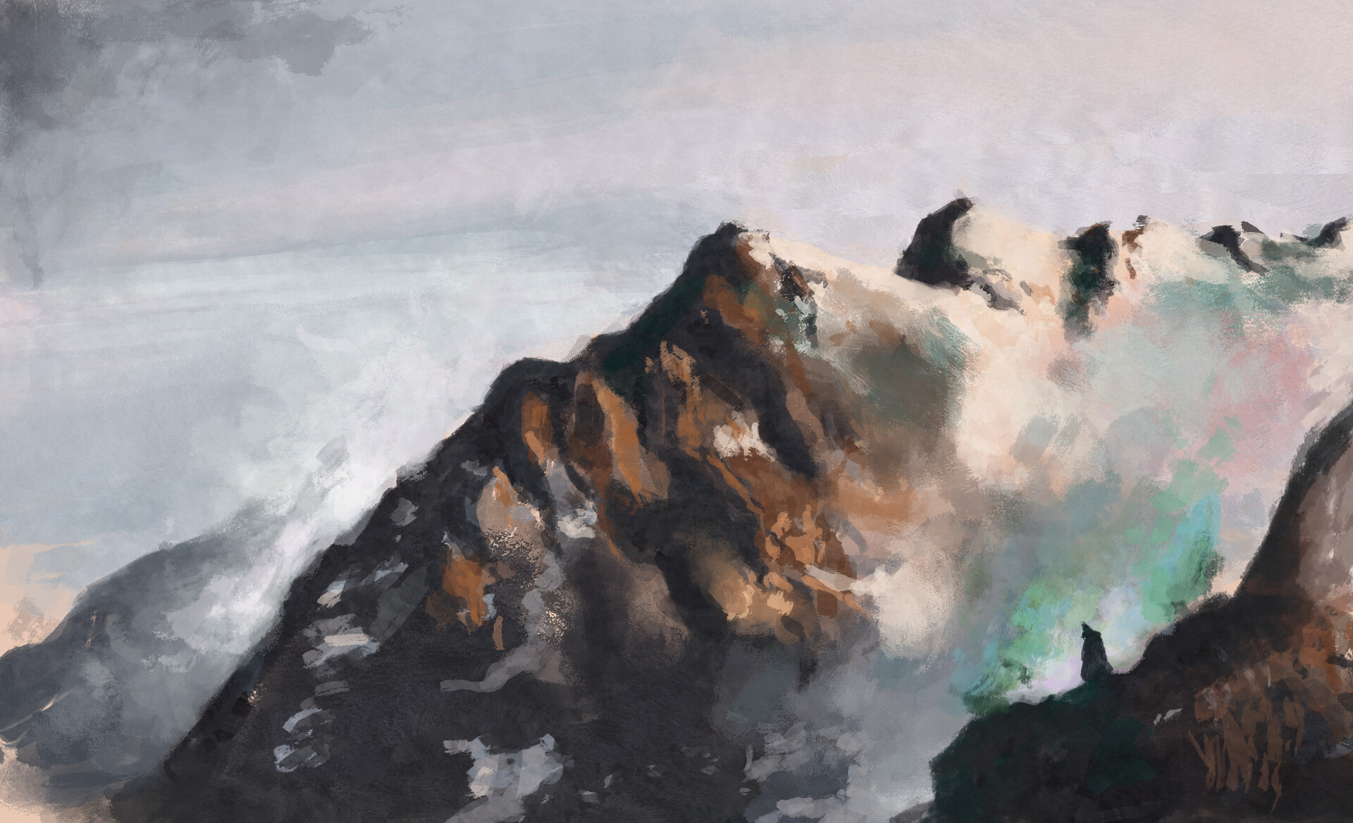 ArtStation - The Mountain Wizard