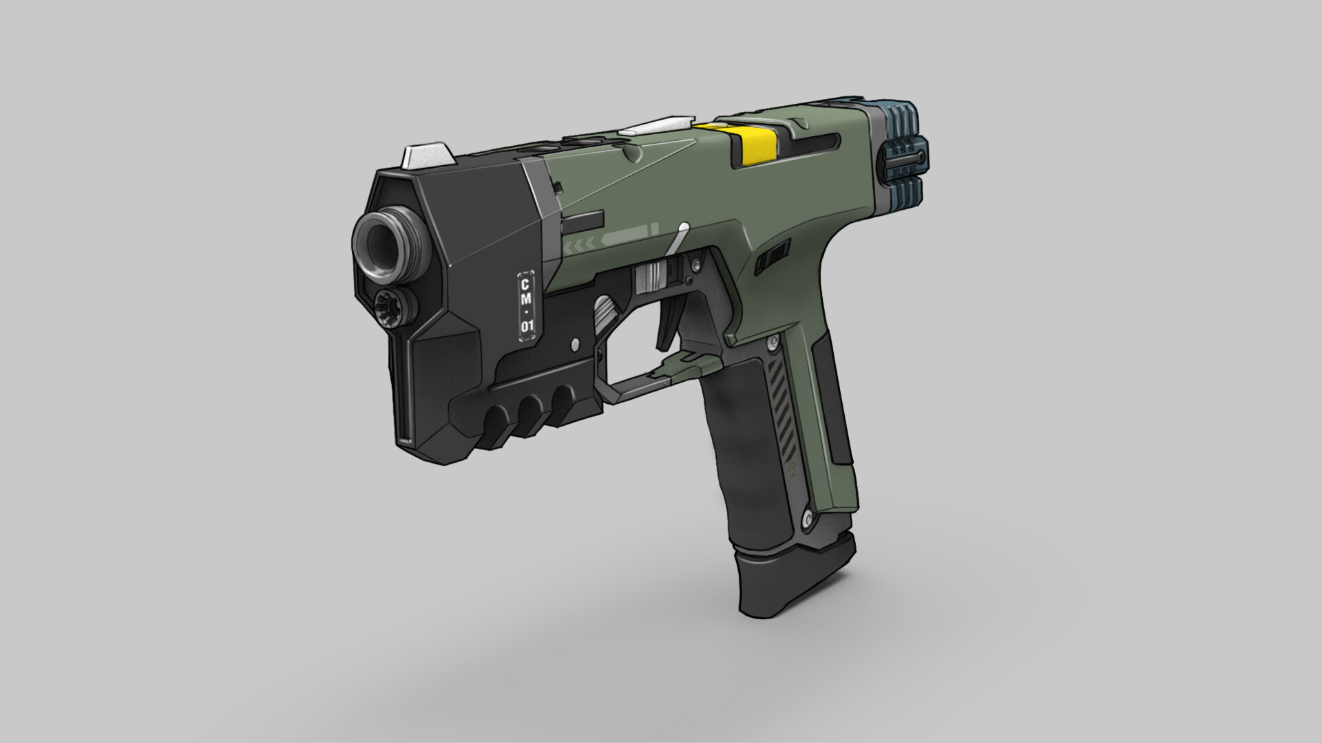 ArtStation Militech 9mm Pistol Cyberpunk 2077 Fan Art, 58% OFF