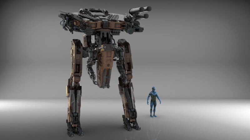 ArtStation - |Forward Operating Combat Outpost Sentinel| FOCOS-2 "Bullock"