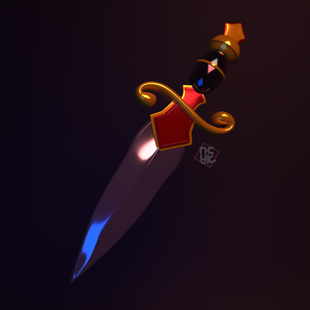 ArtStation - Basic Dagger