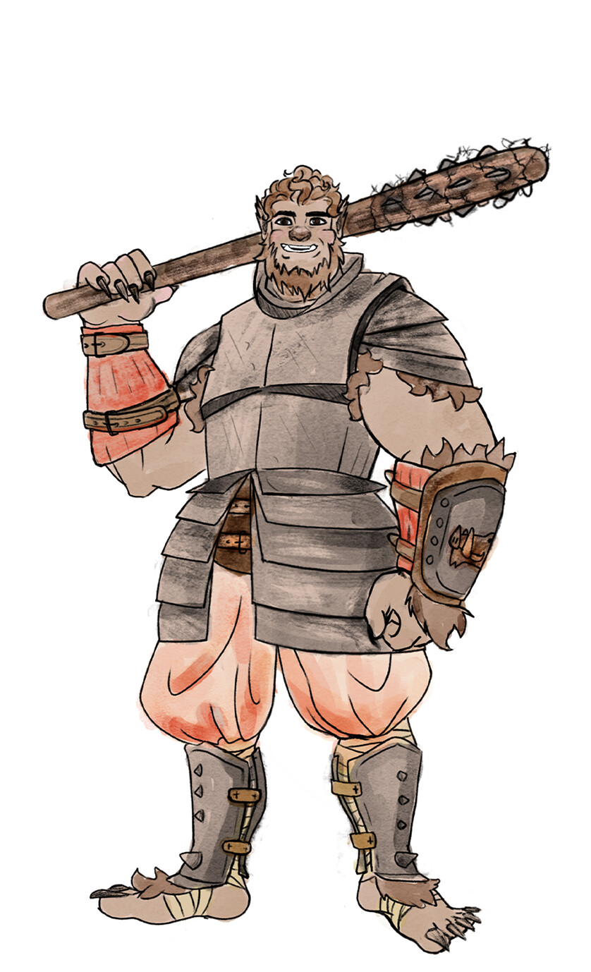RaeofFrost - Hurdlurldr the Half-Bugbear Cleric