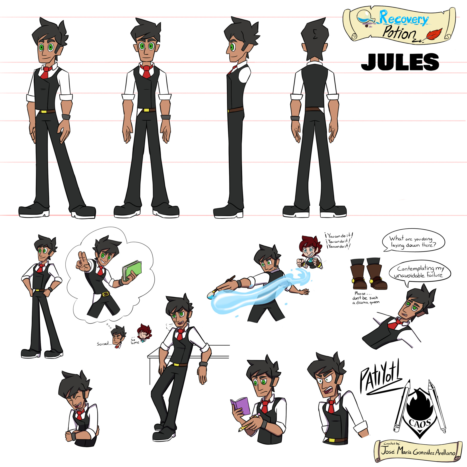 ArtStation - Jules Turnaround