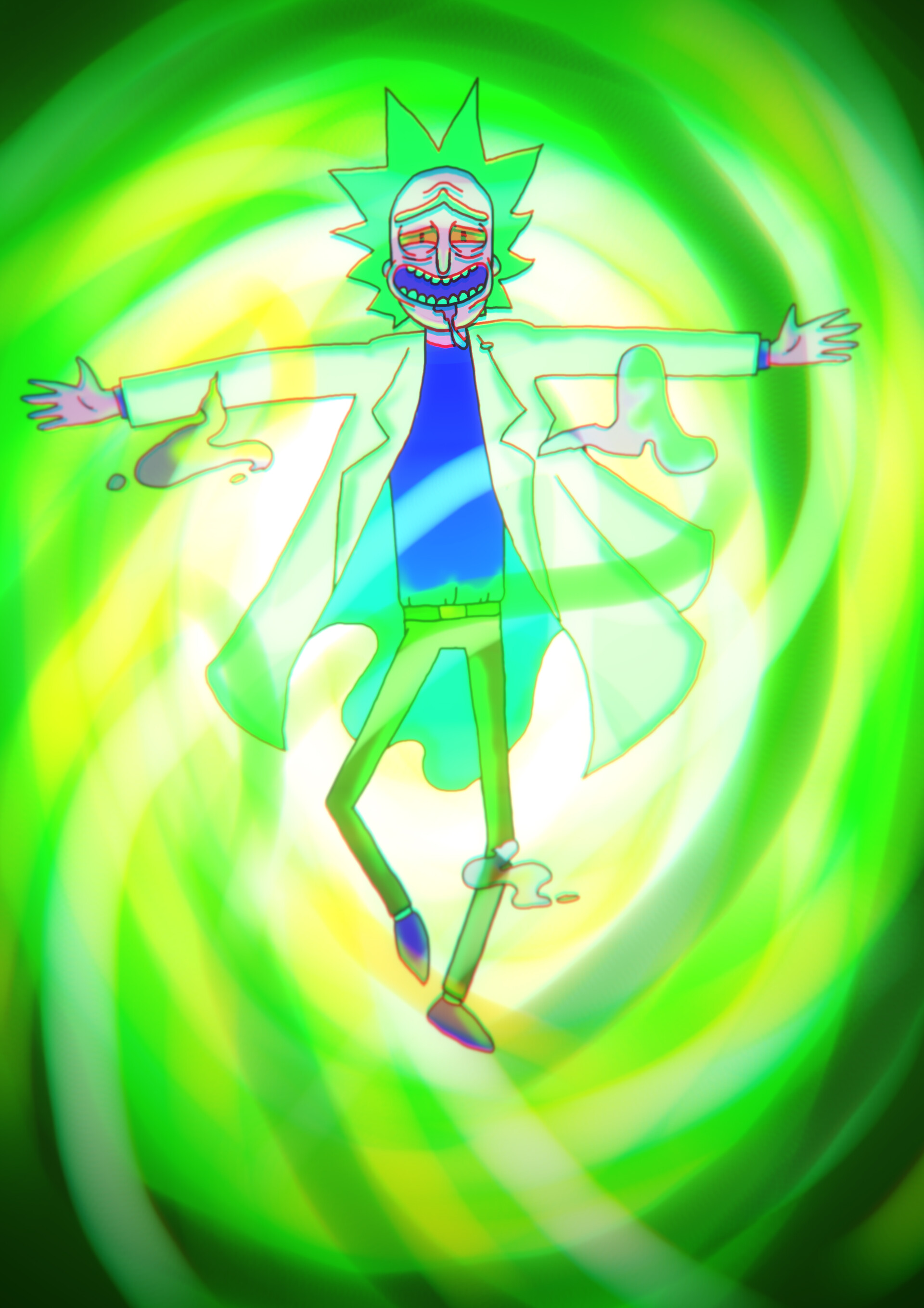 ArtStation - Rick and Morty drugg