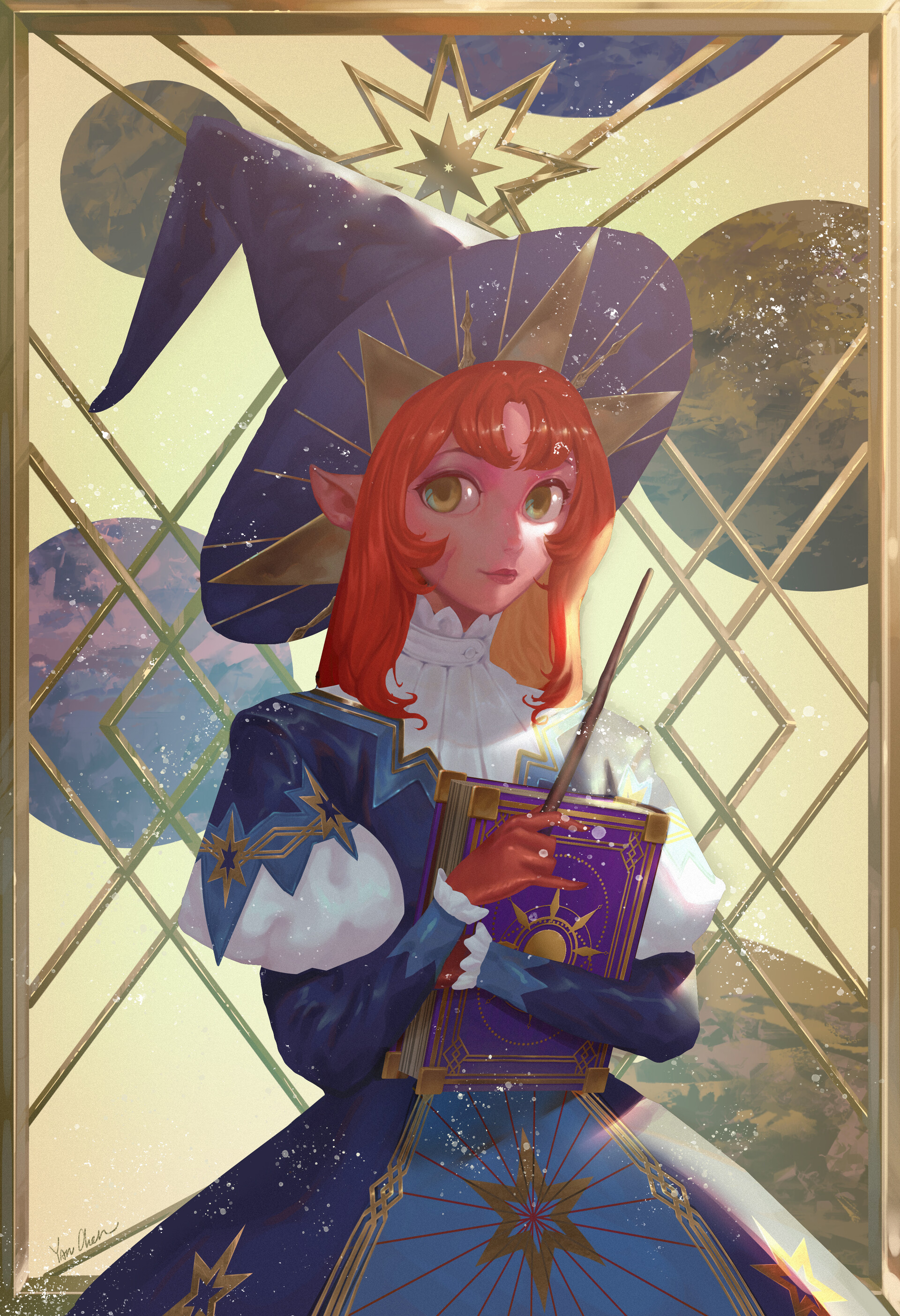 ArtStation - Stellar witch
