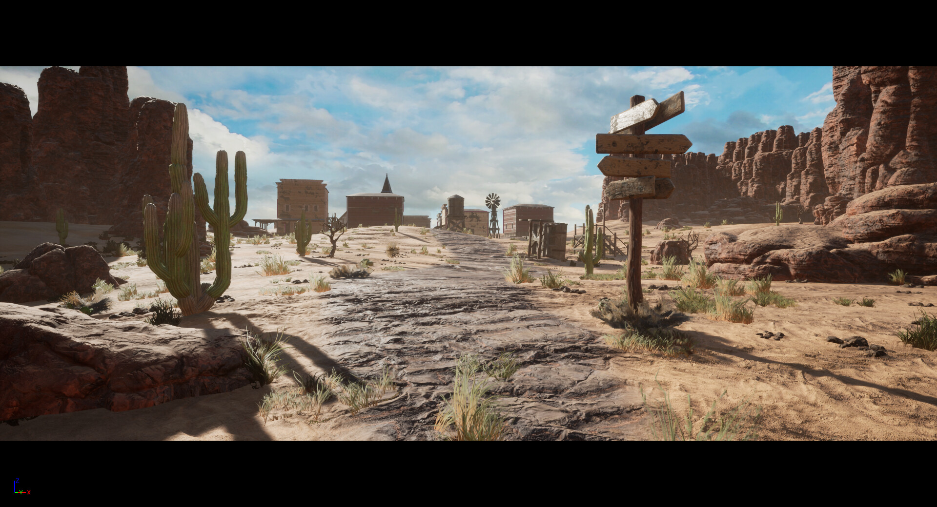 ArtStation - Western scene