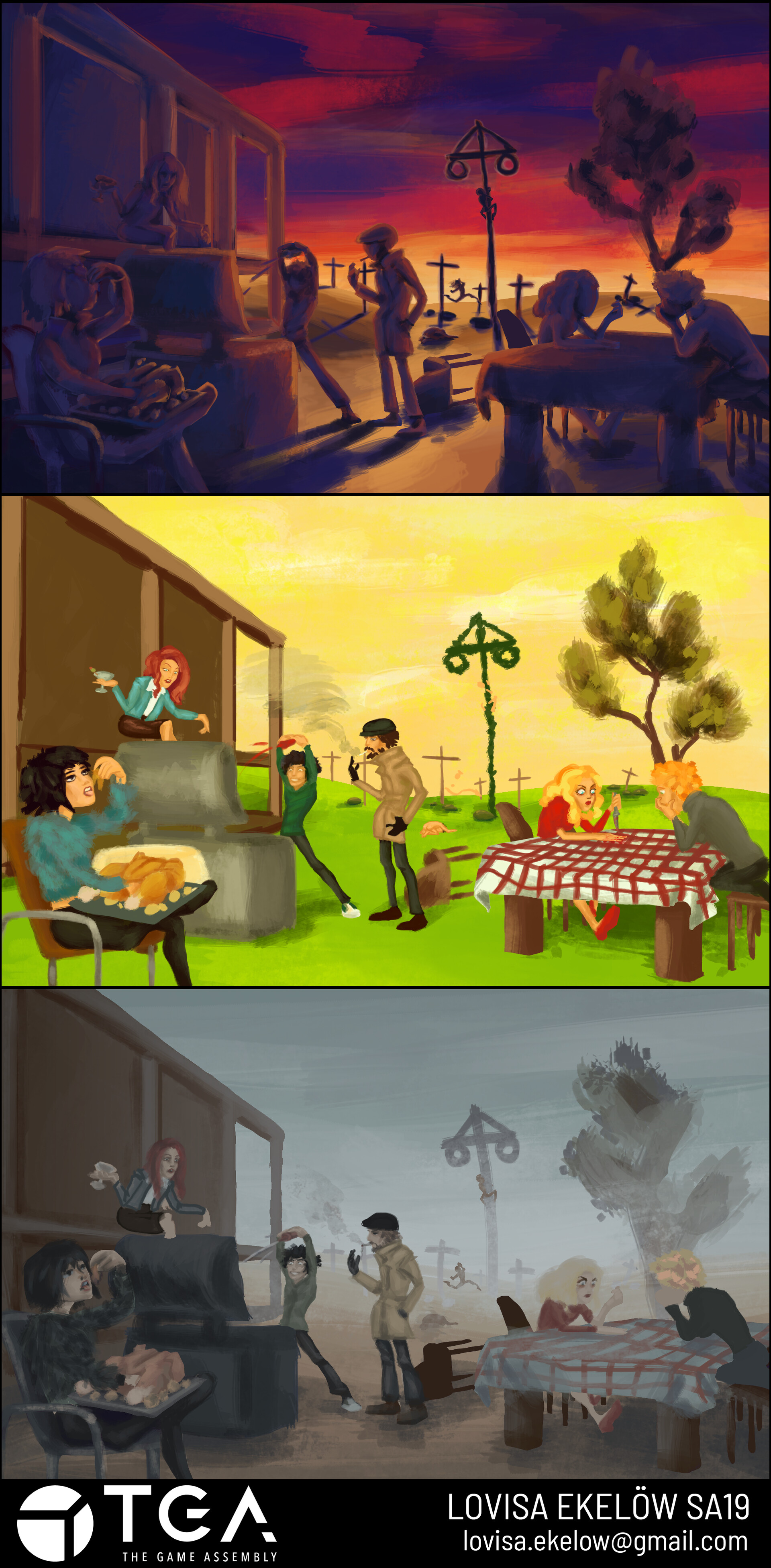 ArtStation - Swedish Midsummer