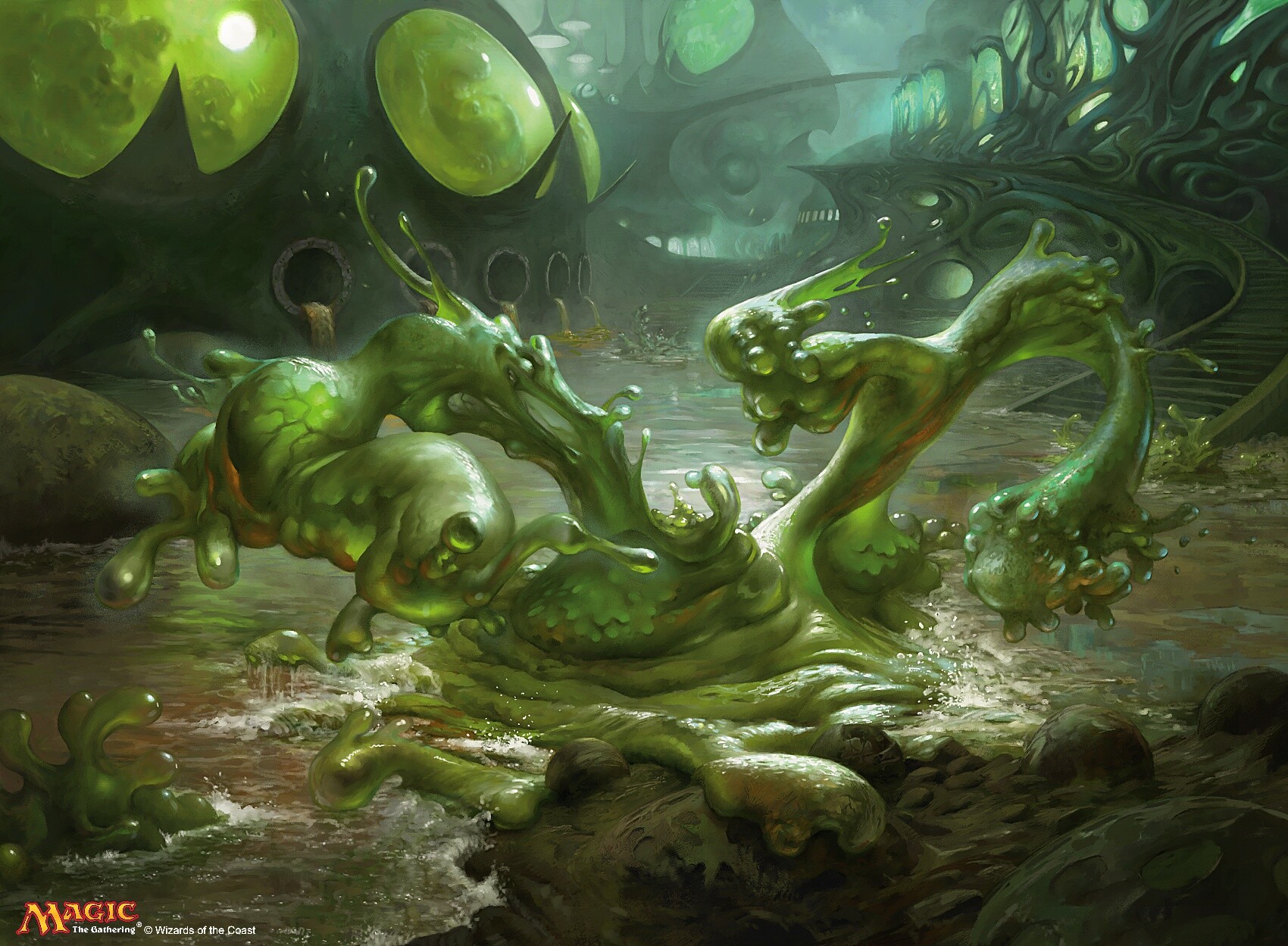 ArtStation - Biowaste Blob (MtG)