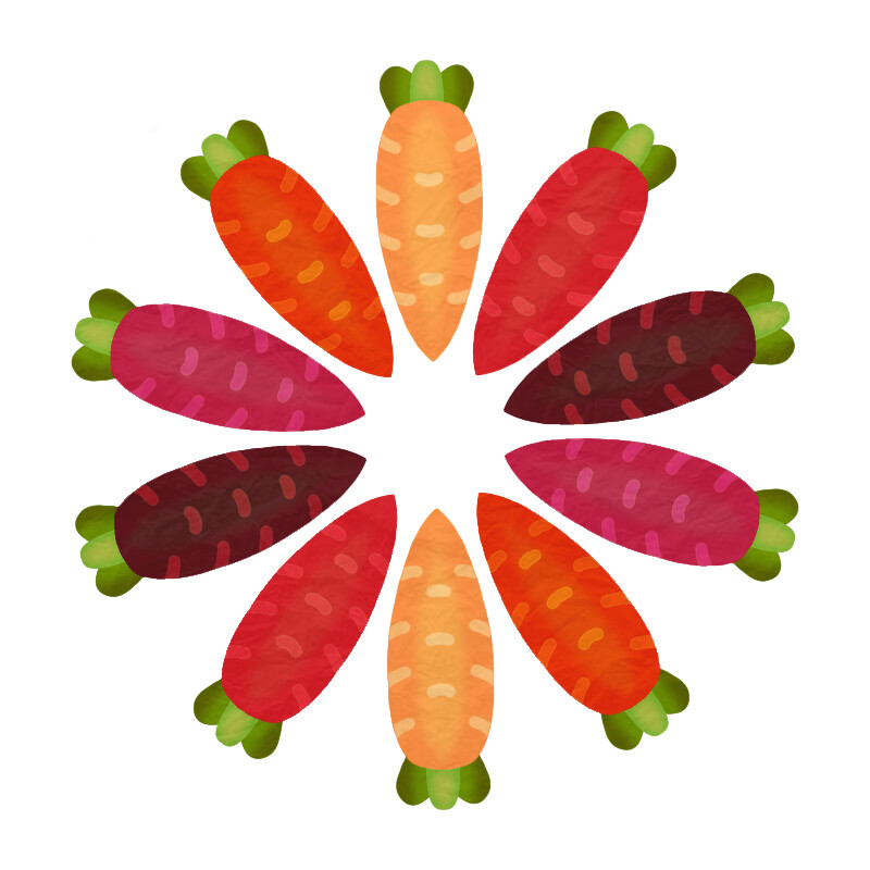 ArtStation - Rainbow Carrots