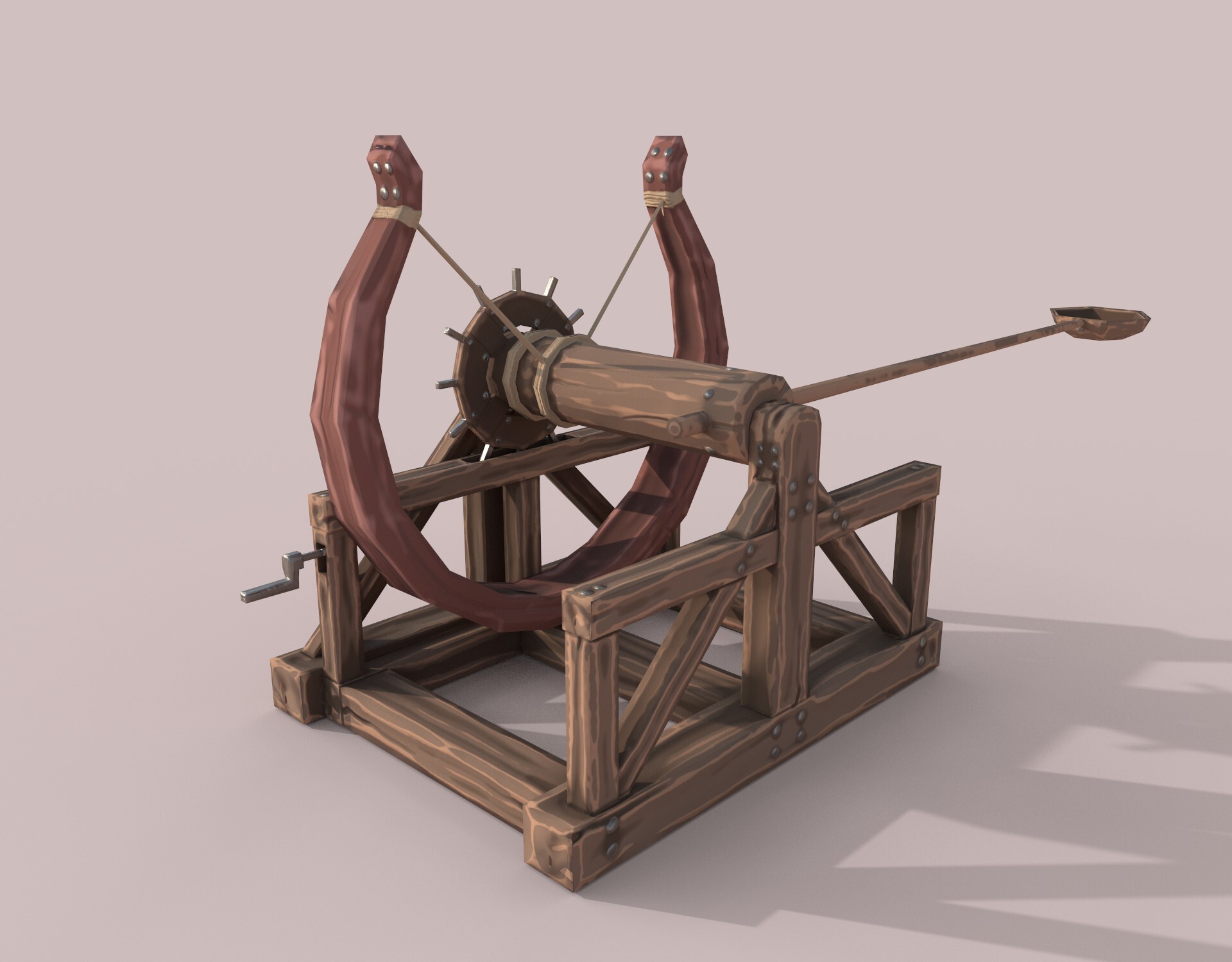 ArtStation - Stylized Radial Catapult