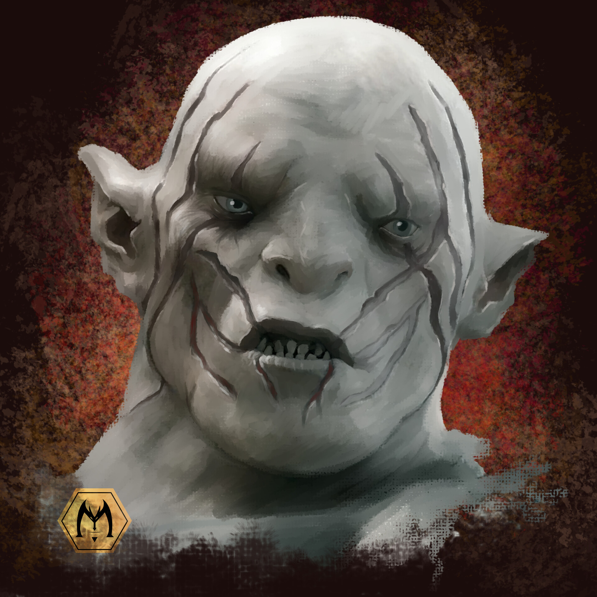 ArtStation - Azog the Defiler Fan Art