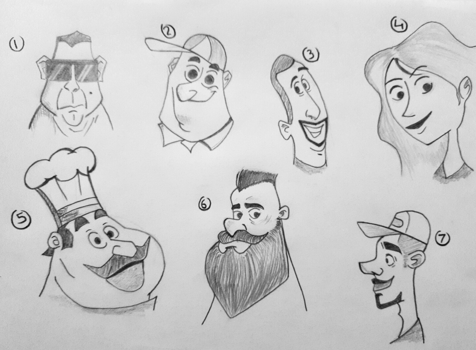 ArtStation - Funny Faces