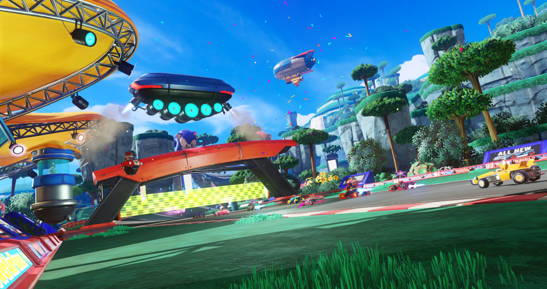 how to draw team sonic racing