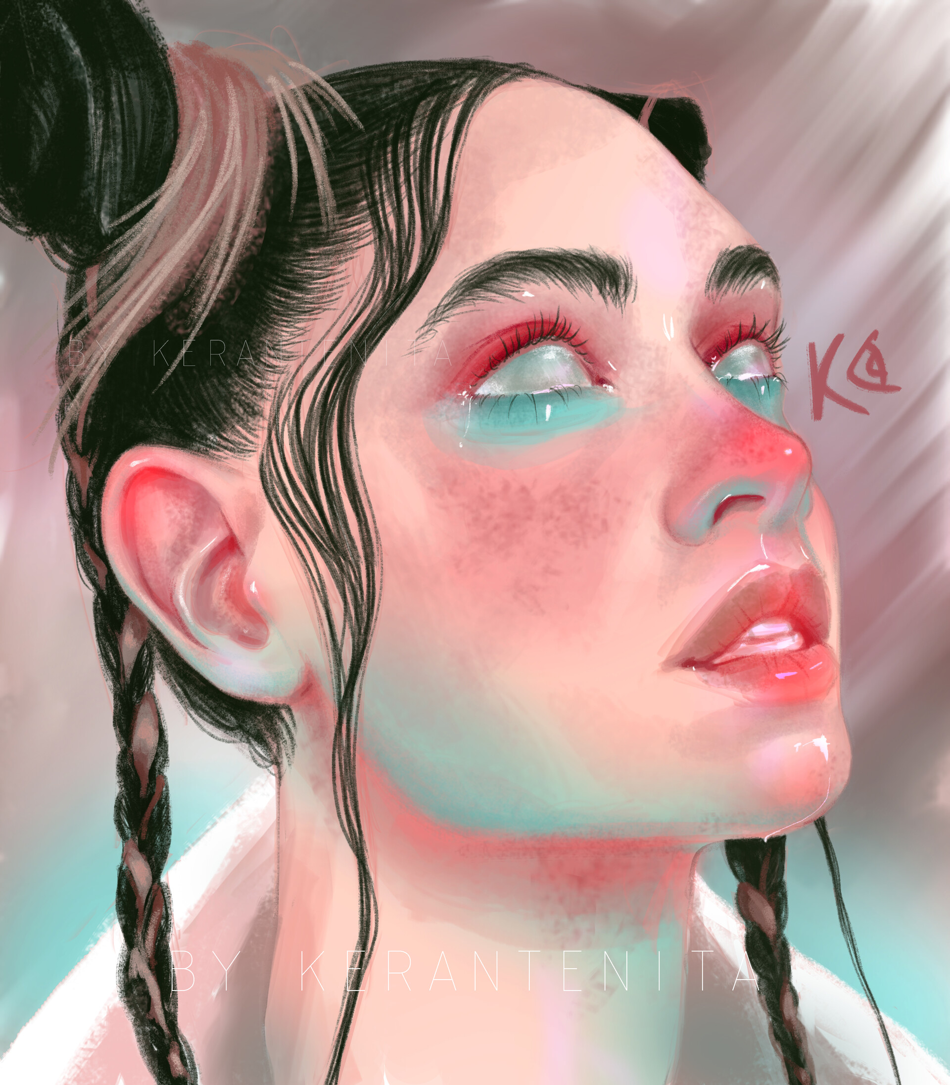 ArtStation - E-girl art