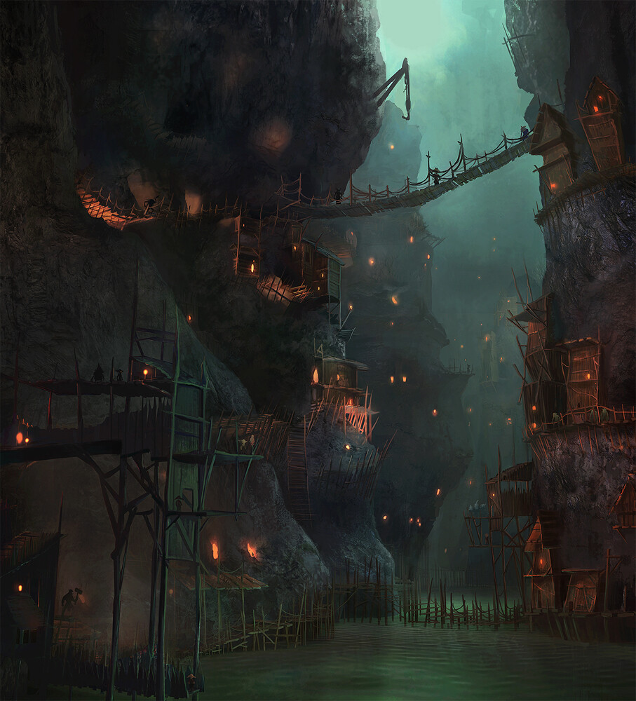 ArtStation - Goblin Cave