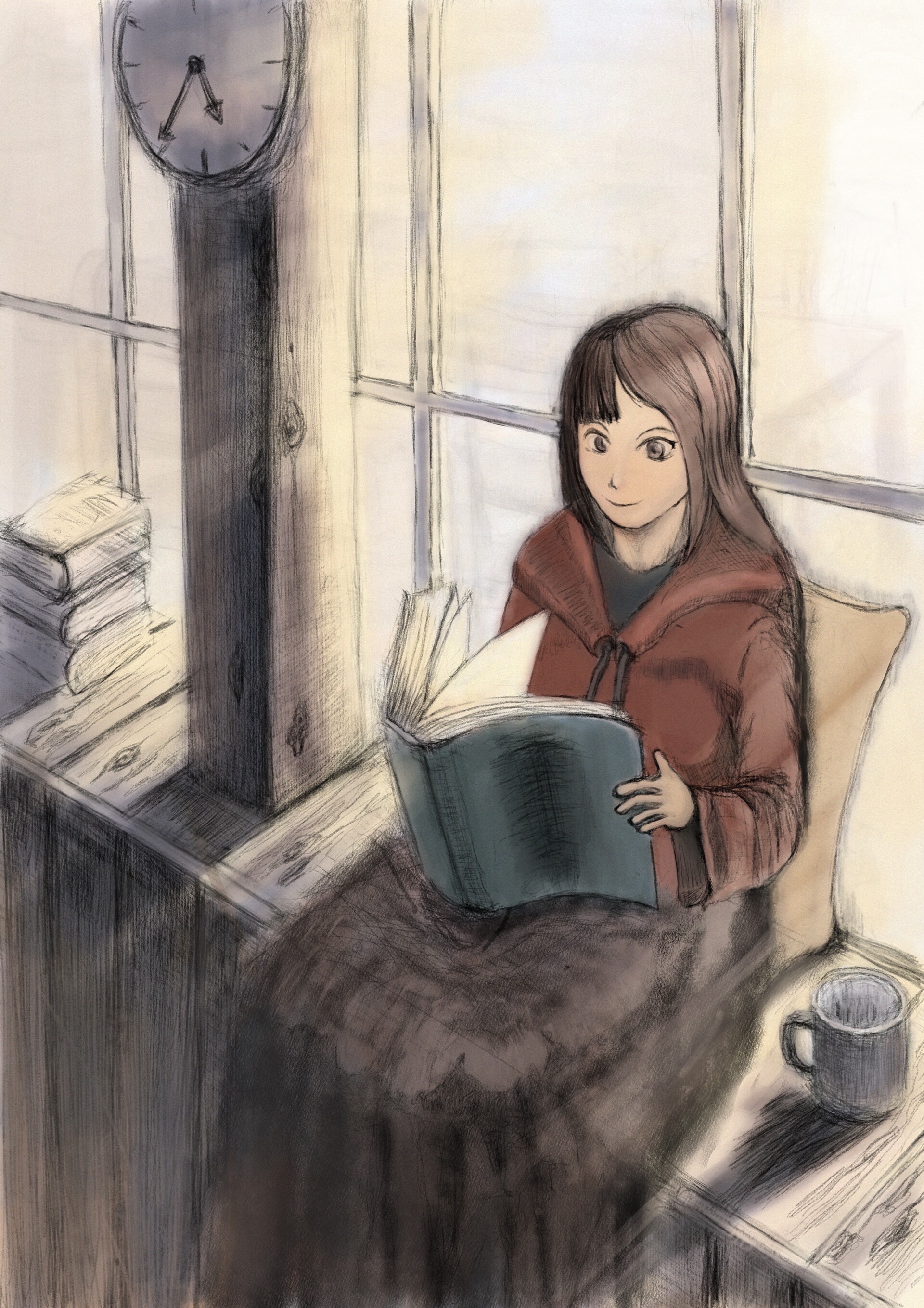 ArtStation - LET'S READ BOOKS