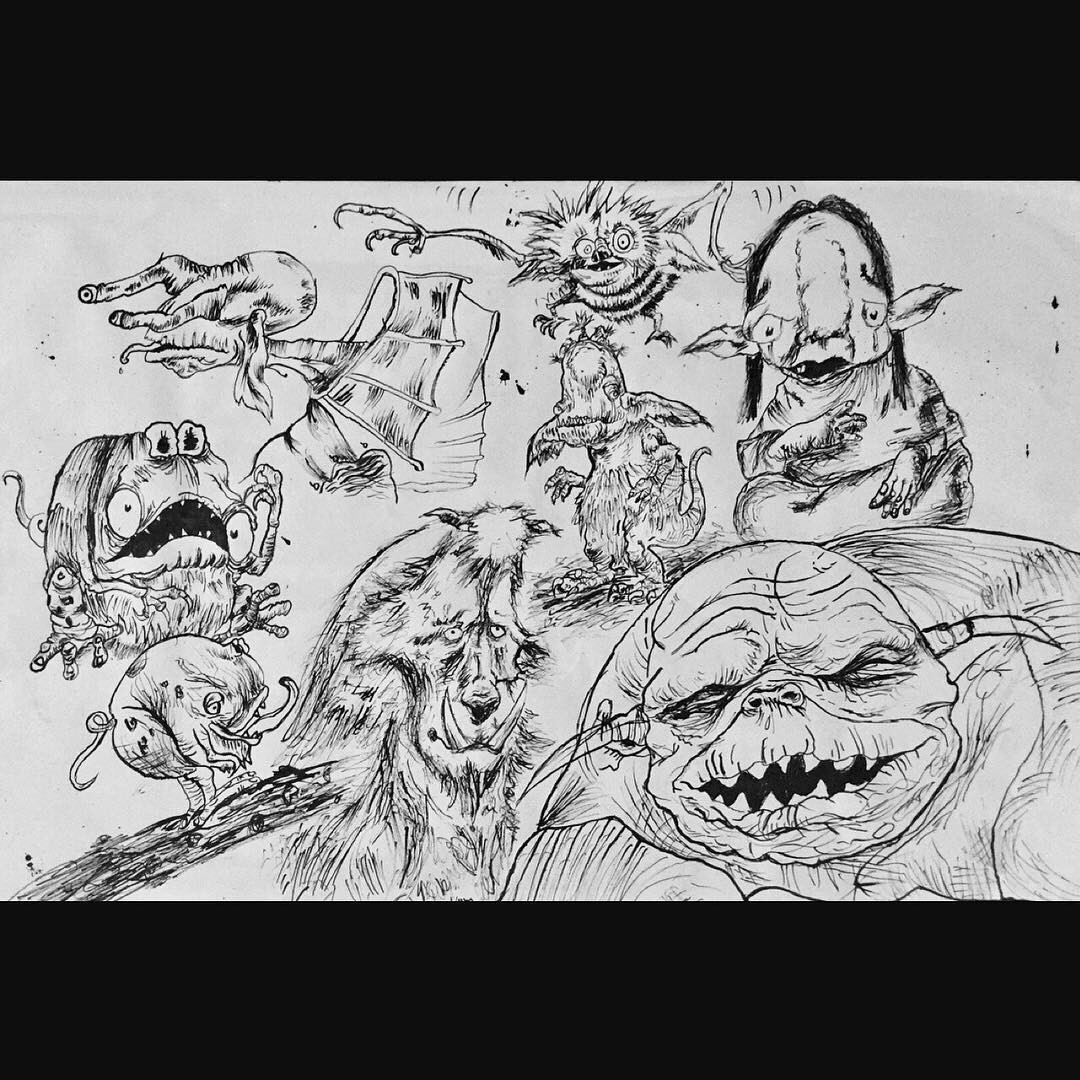 ArtStation - Ink Monsters