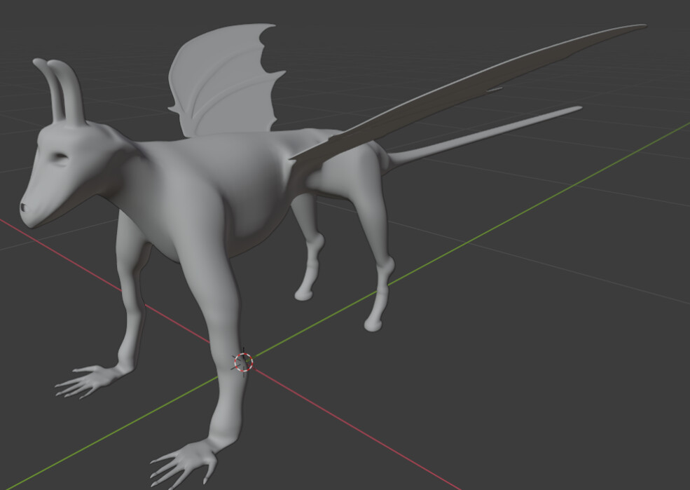 ArtStation - Jersey Devil Mesh
