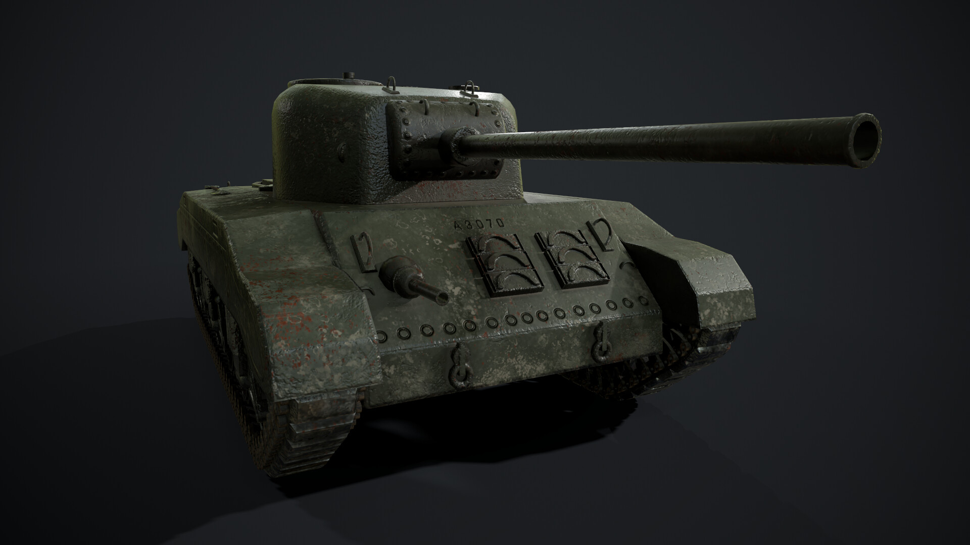 Alejandro Andrino - T20 WWII Tank