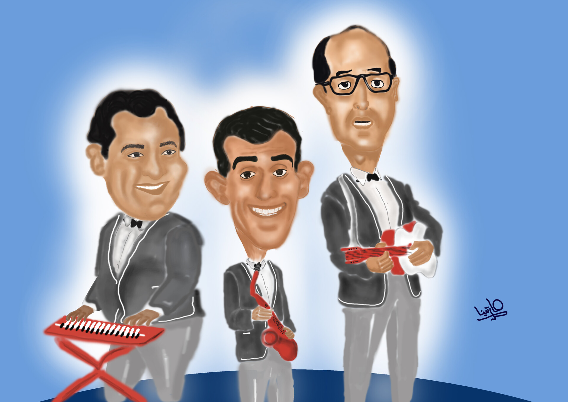 ArtStation - "Triple stage lights " character design