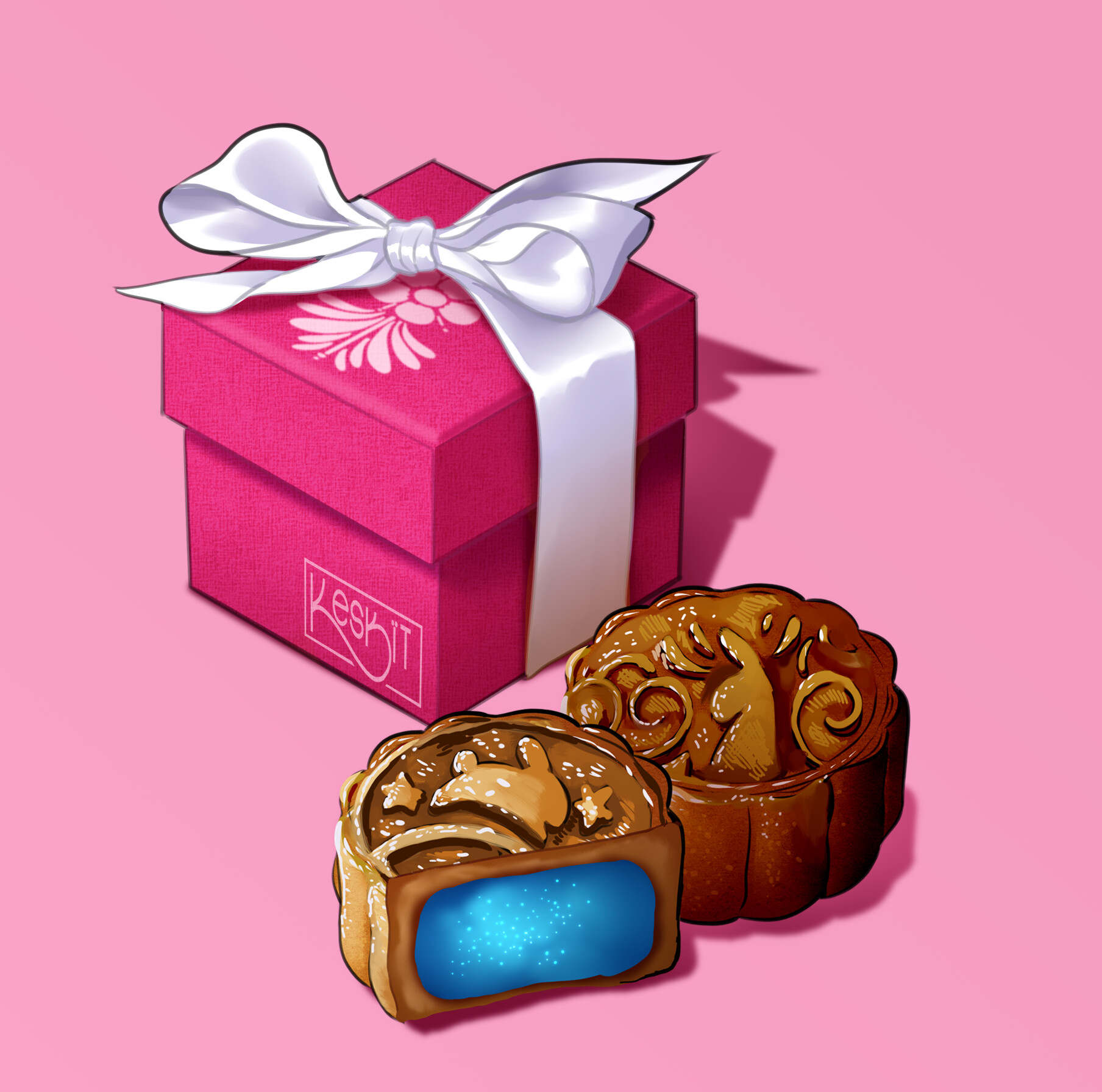 ArtStation - Magical Moon Cakes