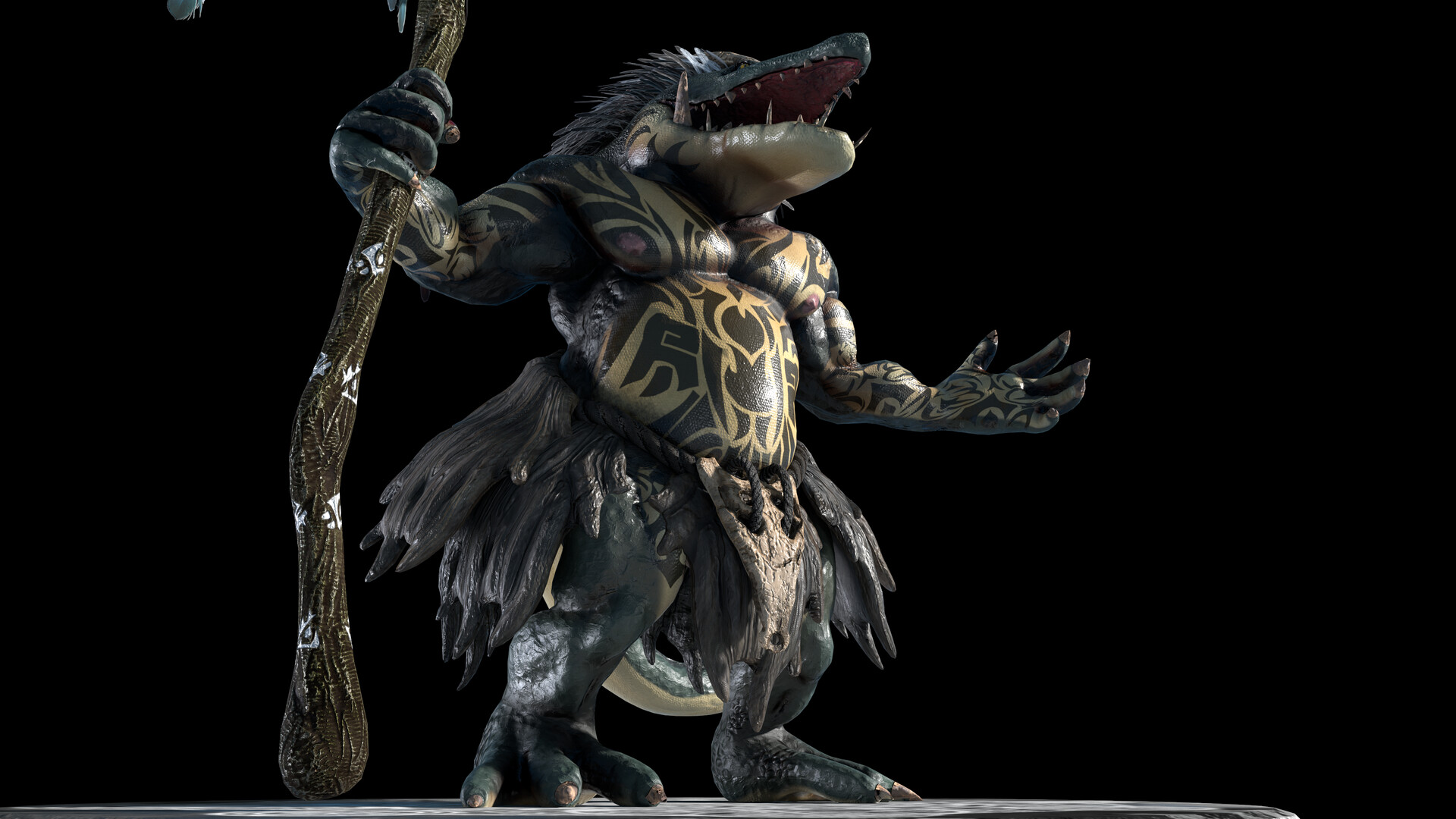 达飞_stuffy - Shaman.Croc